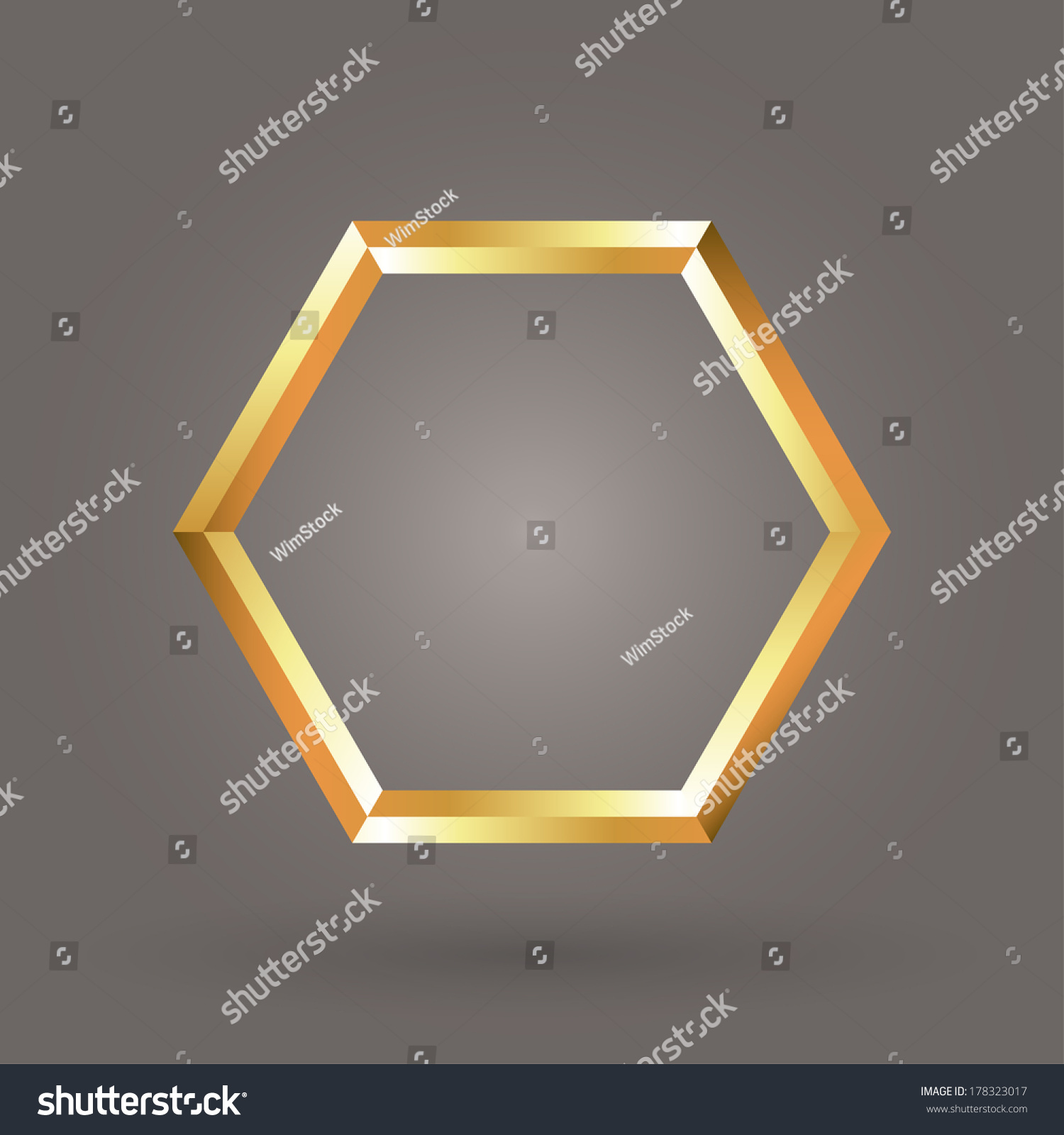 Gold Symbol Stock Vector (Royalty Free) 178323017 | Shutterstock