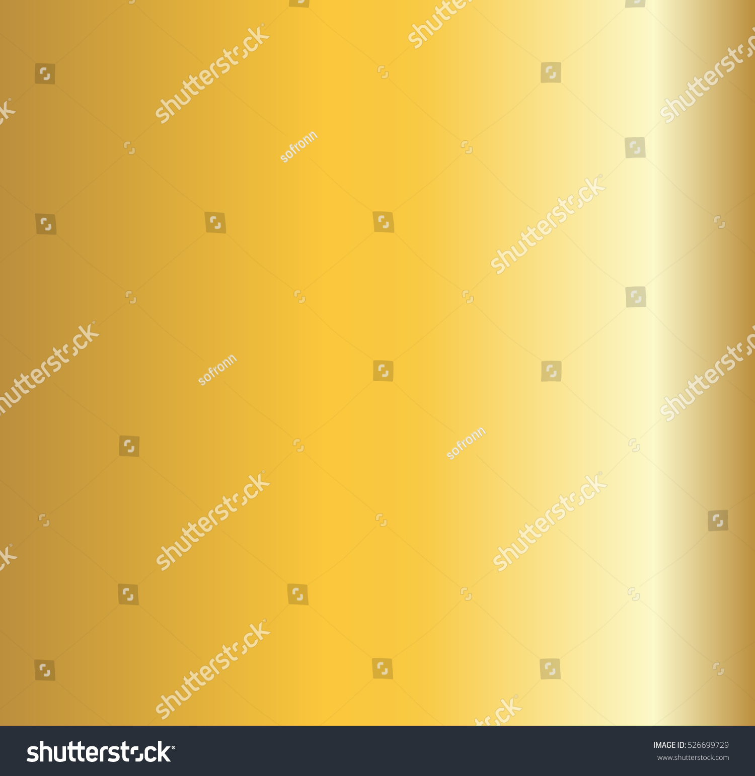 Gold Texture Seamless Pattern Light Realistic Stock Vector (Royalty ...