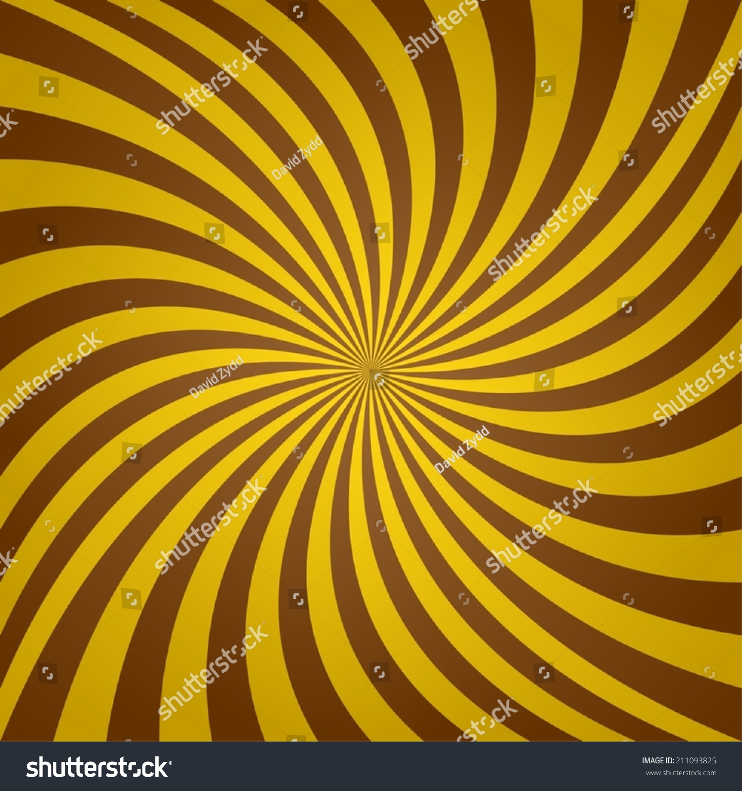 Golden Brown Whirl Background Vector Version Stock Vector (Royalty Free ...