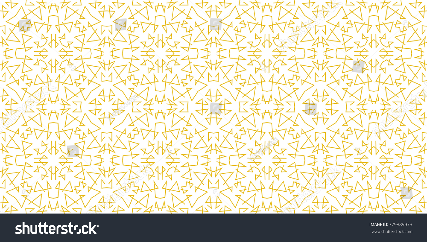 Golden Texture Seamless Geometric Pattern Golden Stock Vector (Royalty ...