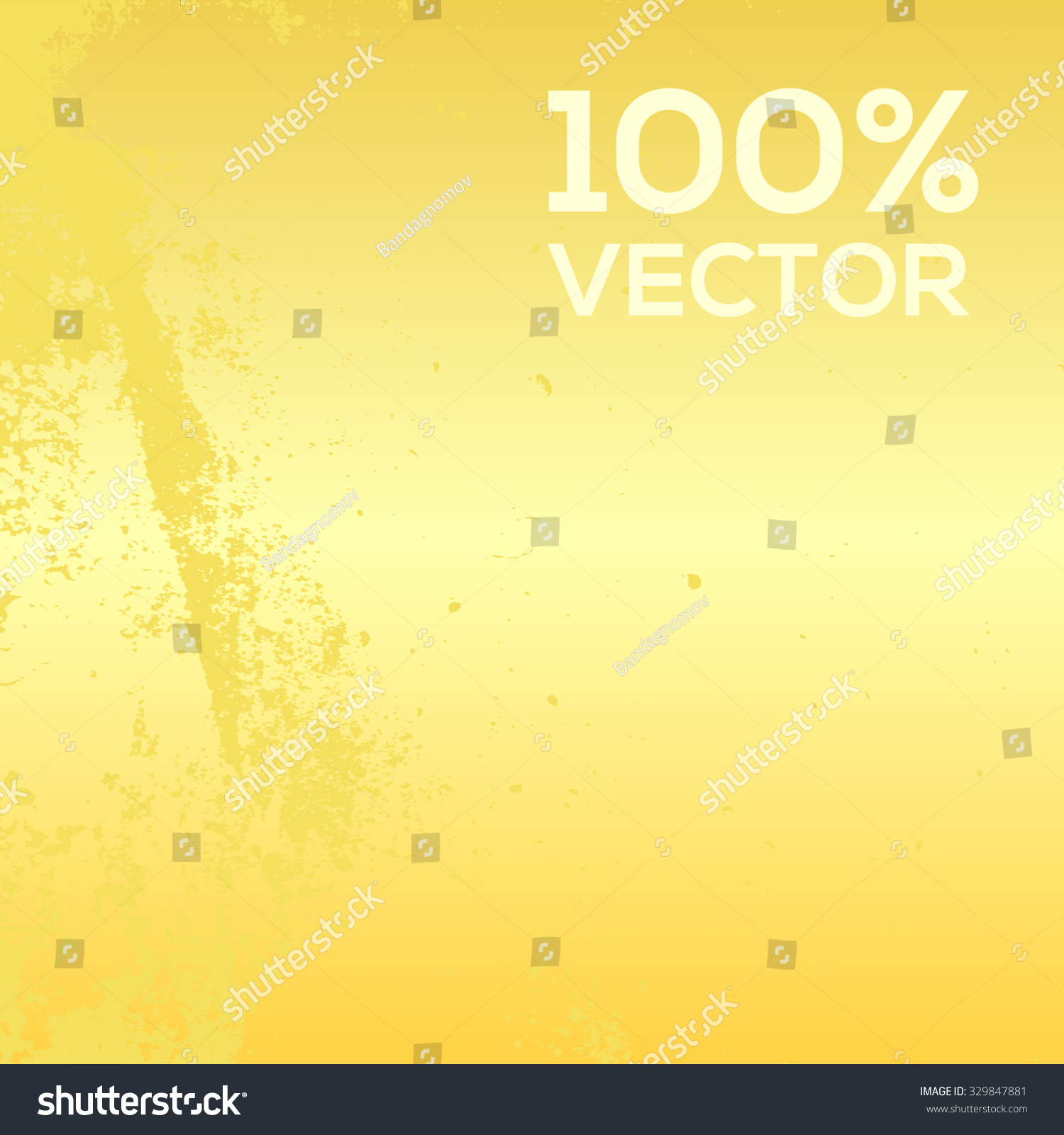 Golden Vector Background Stock Vector (Royalty Free) 329847881