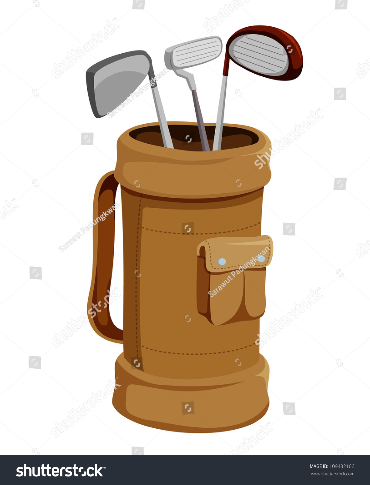 1,597 Golf bag cartoon Images, Stock Photos & Vectors | Shutterstock