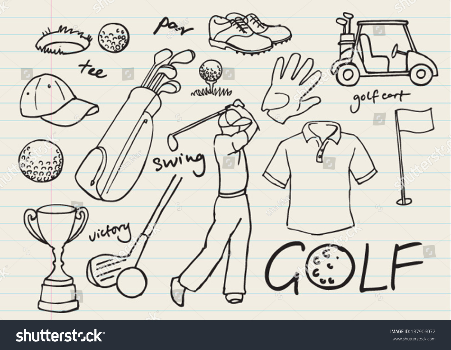 10,515 Golf draw Images, Stock Photos & Vectors | Shutterstock