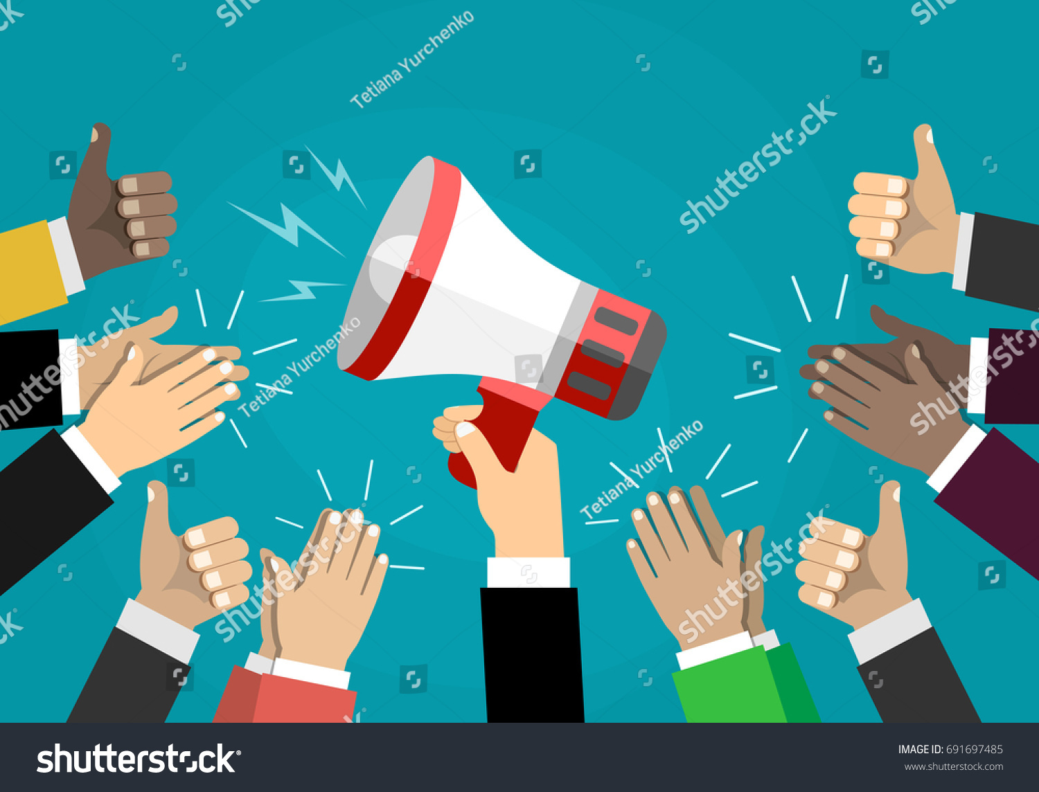 Good Announcement Vector Illustration: vetor stock (livre de direitos ...