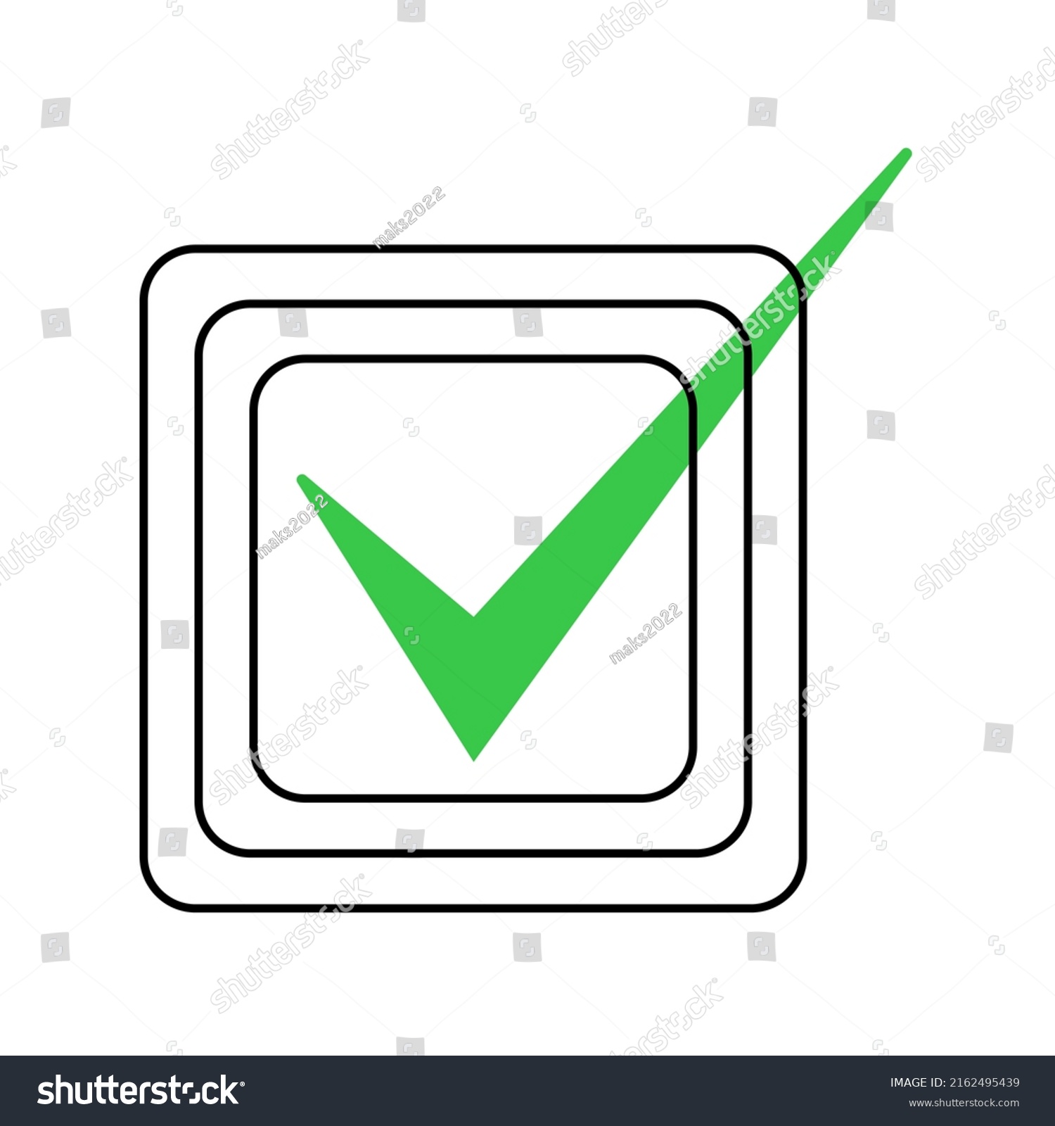 Good Icon Ok Vector Illustration Stock Vector (Royalty Free) 2162495439 ...