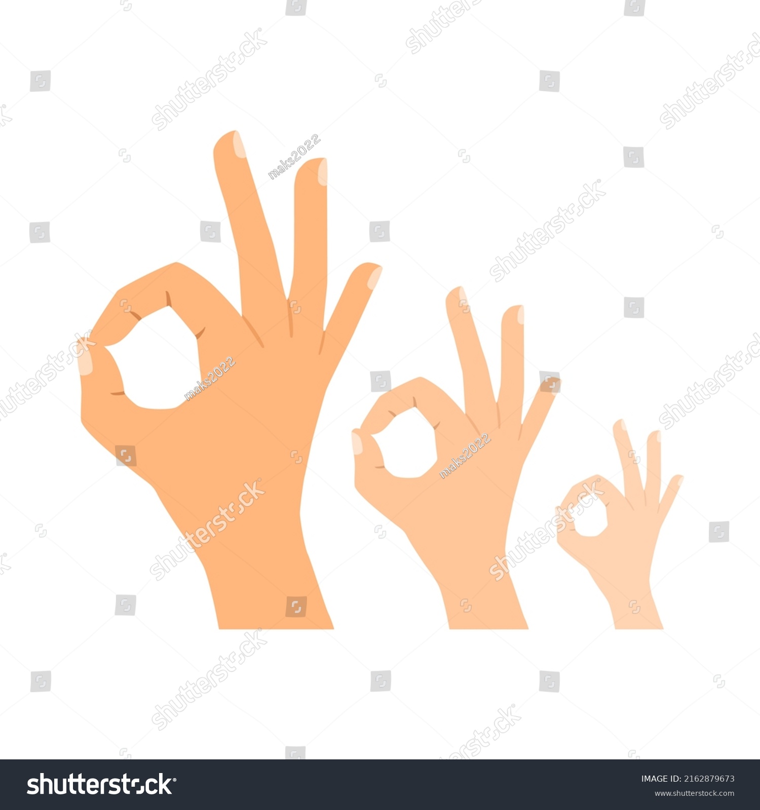 Good Icon Ok Vector Illustration Stock Vector (Royalty Free) 2162879673 ...
