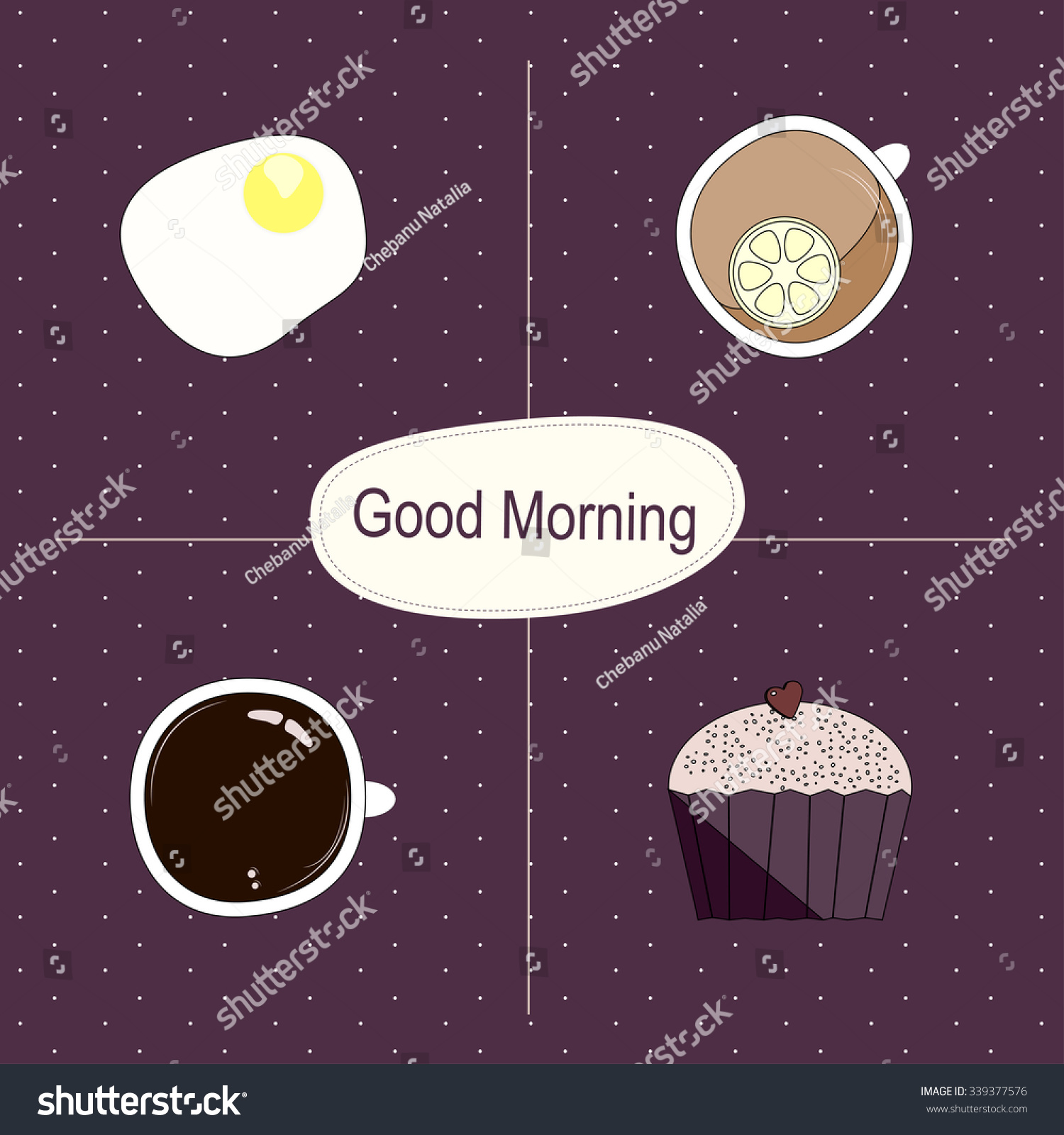 Good Morning Stock Vector (Royalty Free) 339377576 | Shutterstock