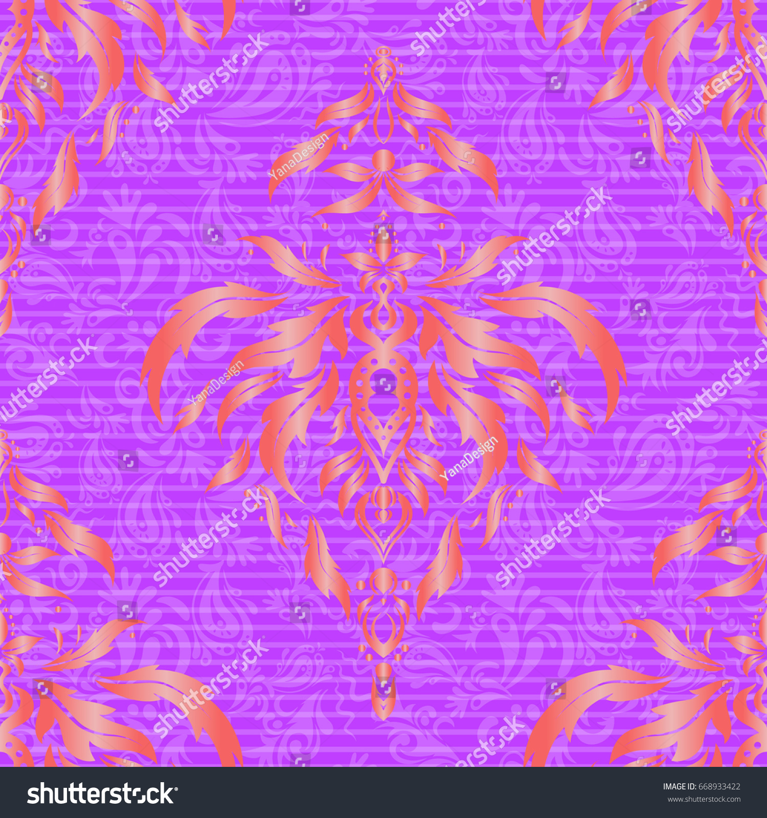 Good Pattern Wallpaper Presentation Design Printing Stock Vector ...
