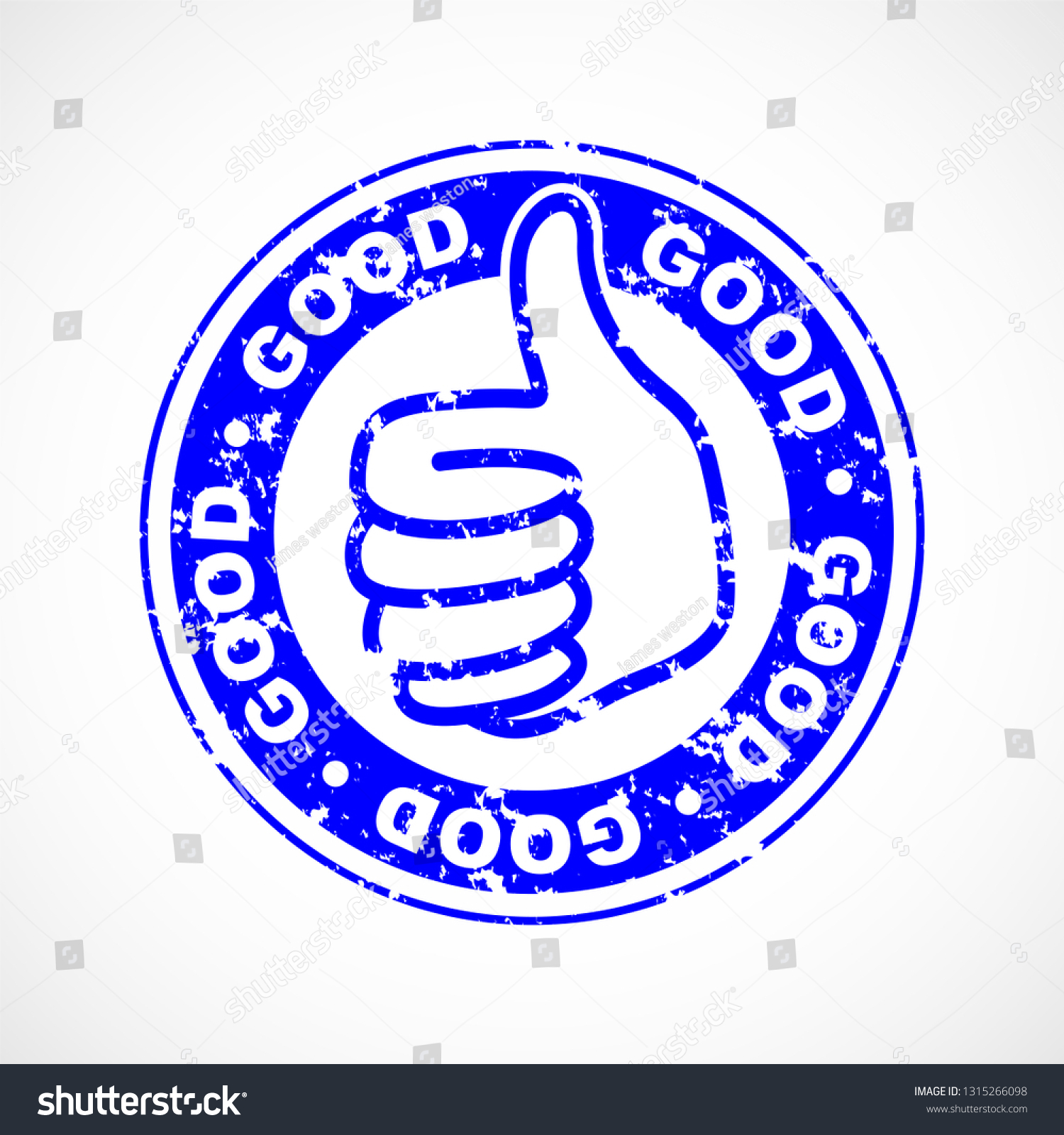 Good Thumbs Stamp: เวกเตอร์สต็อก (ปลอดค่าลิขสิทธิ์) 1315266098 ...