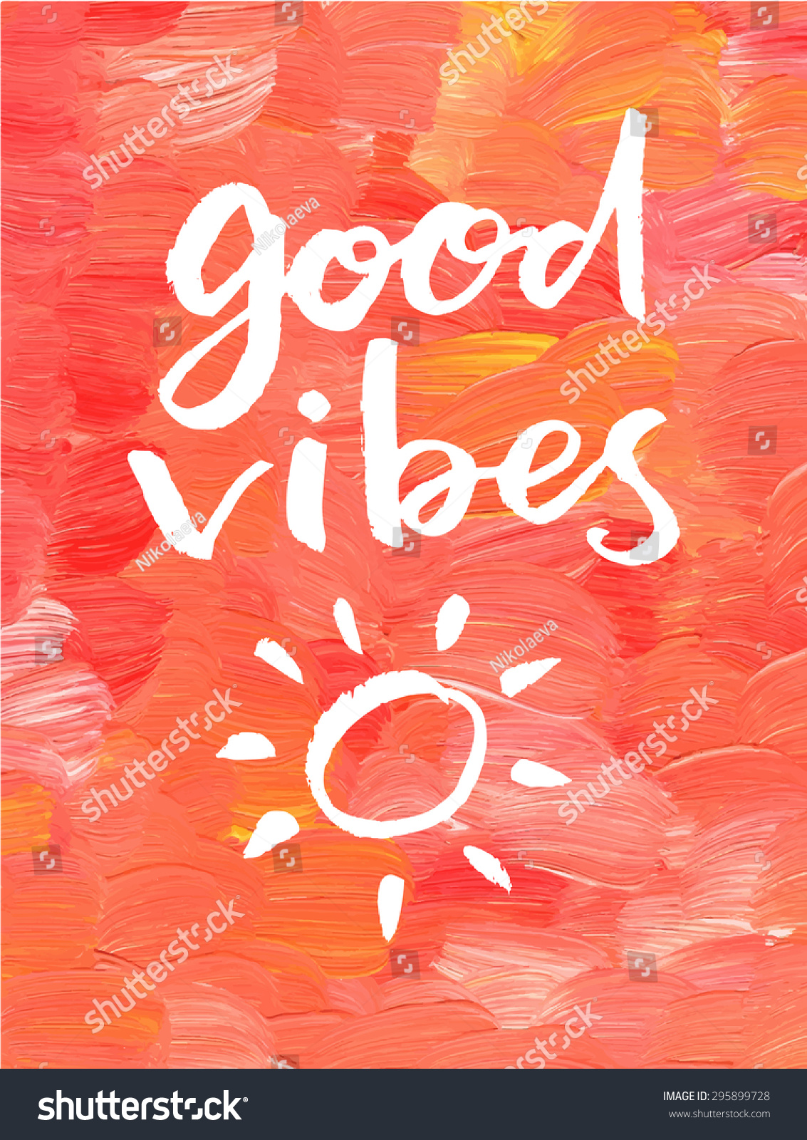 Good Vibes Hand Lettering Quote On Stock Vector (Royalty Free ... Good Vibes Hand Lettering Quote On Stock Vector (Royalty Free ...
