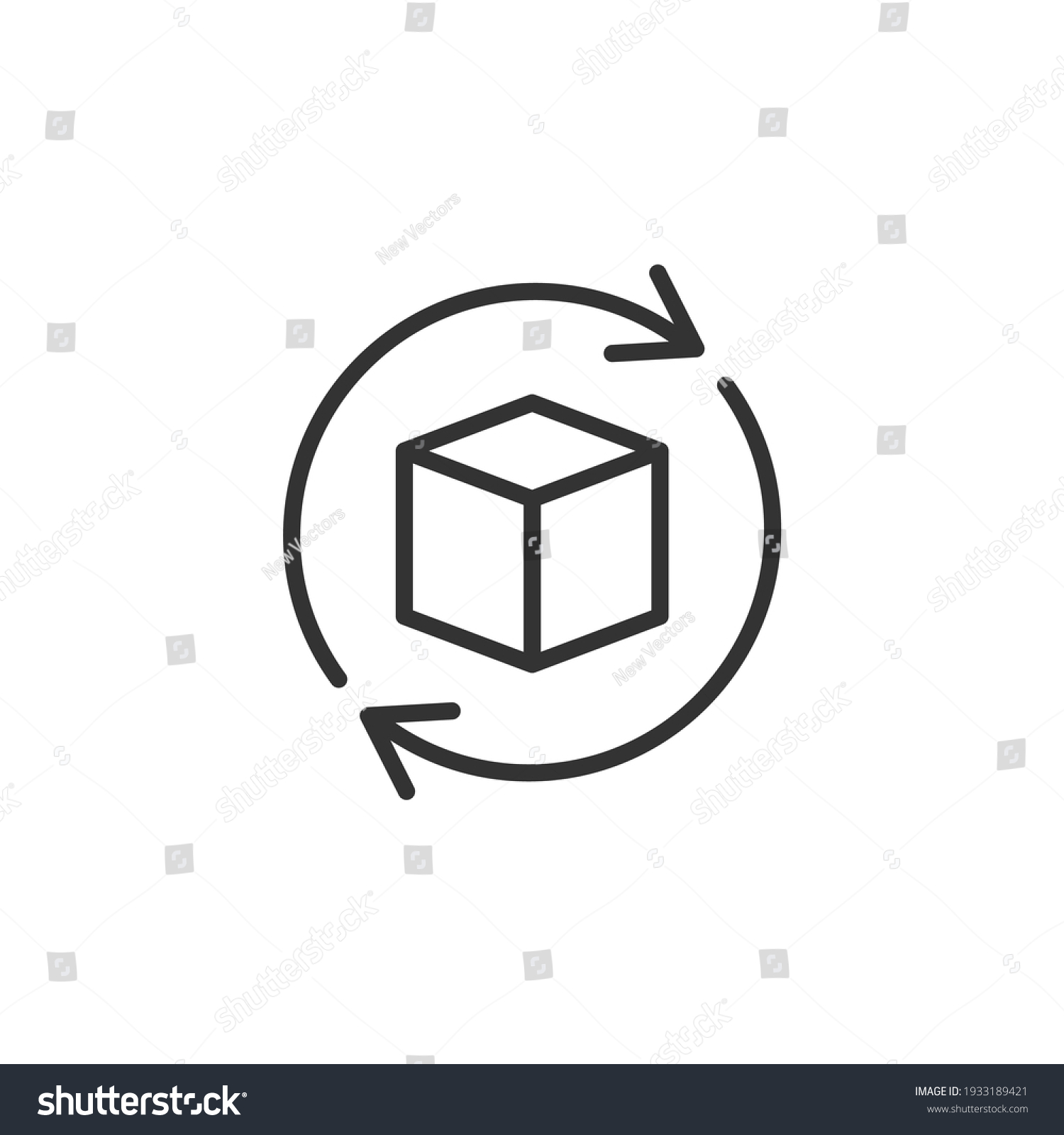 Goods Returnable Icon Return Parcel Sign Stock Vector (Royalty Free ... Goods Returnable Icon Return Parcel Sign Stock Vector (Royalty Free ...