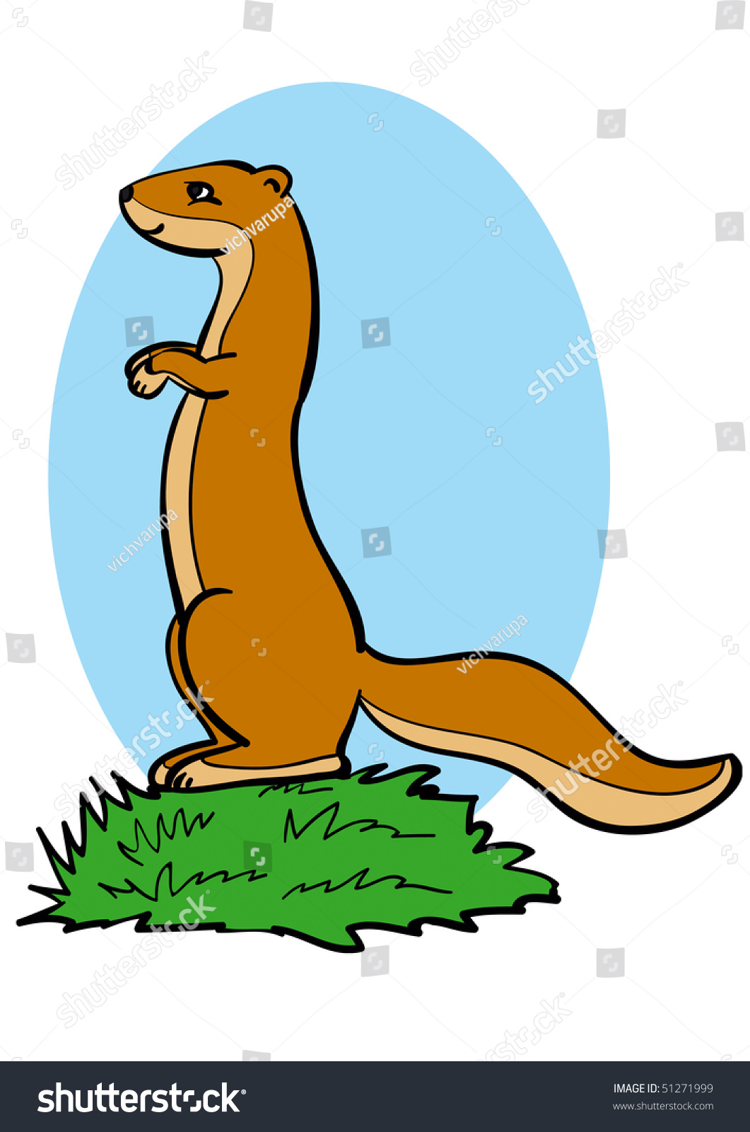 Gopher Stock Vector (Royalty Free) 51271999 | Shutterstock