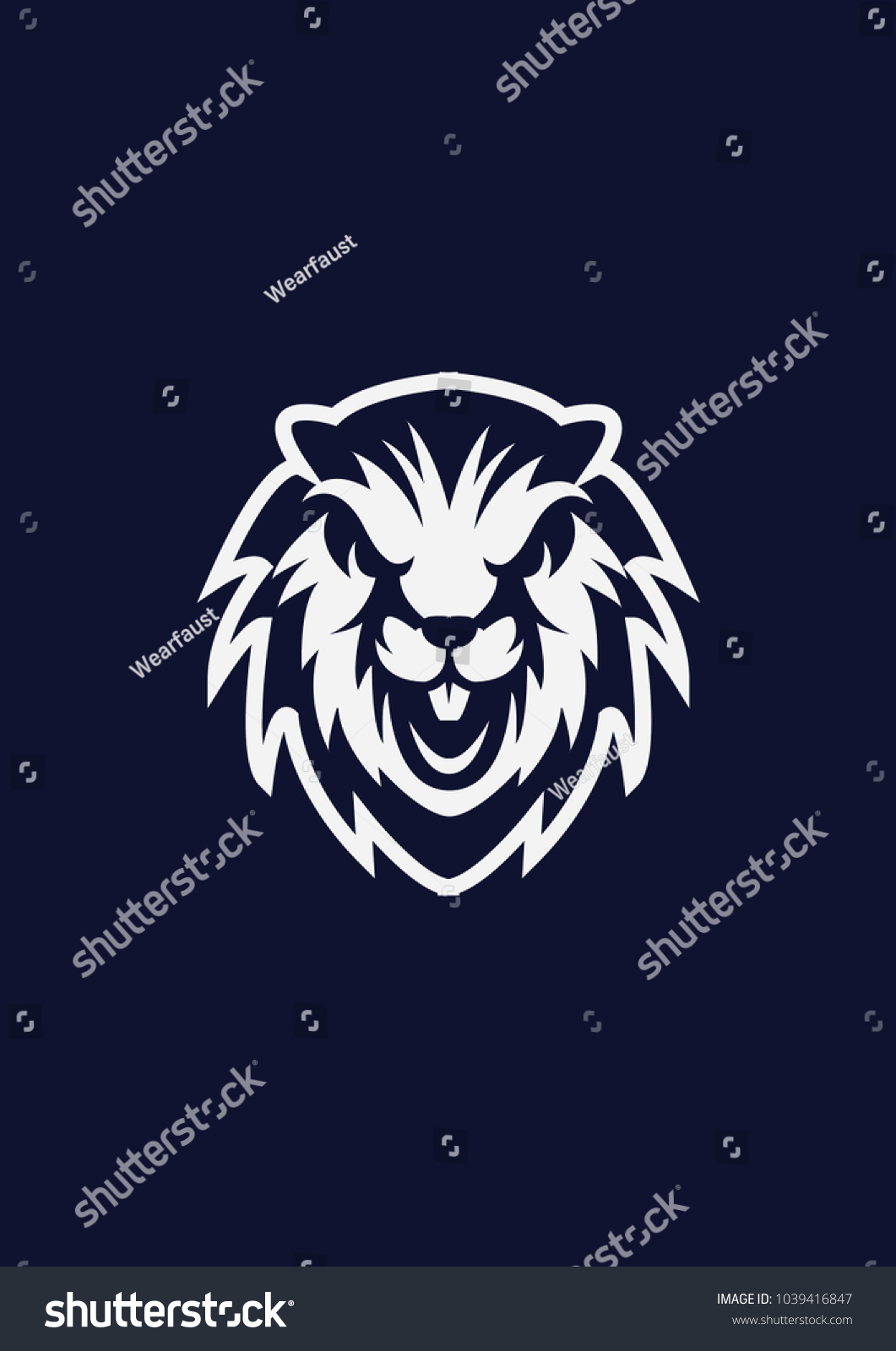 Gopher Vector Logo Icon Mascot Illustration Stock Vector (Royalty Free ...