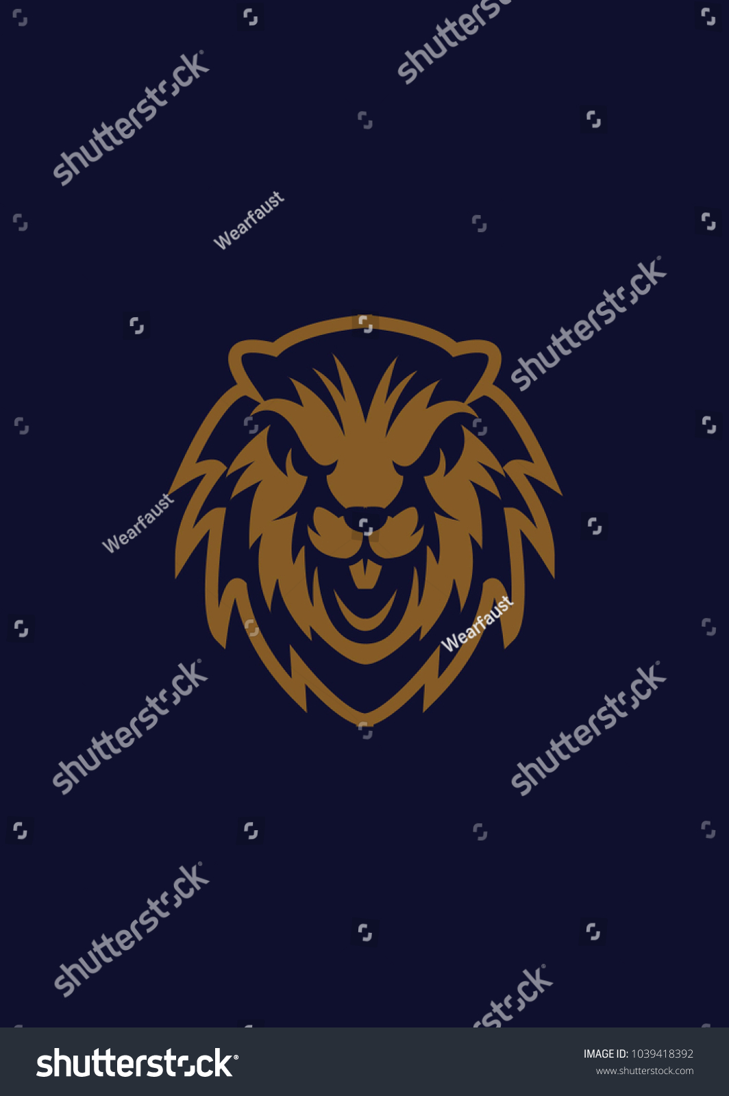 Gopher Vector Logo Icon Mascot Illustration: vector de stock (libre de ...