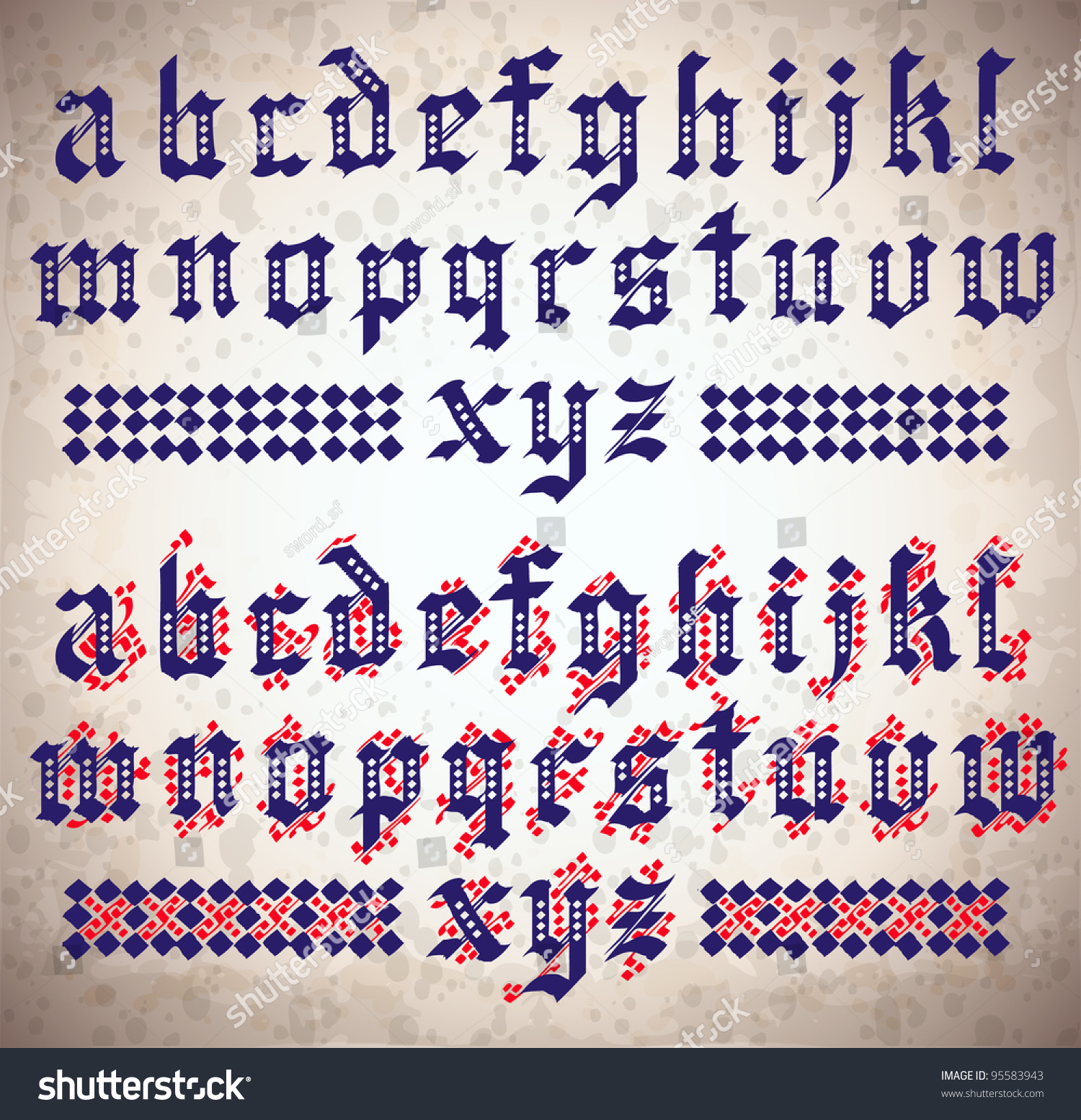 20,851 Gothic alphabet Images, Stock Photos & Vectors | Shutterstock