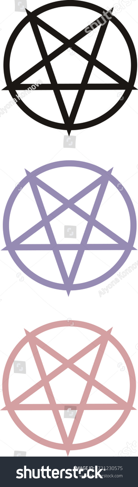 Gothic Symbols Vector Set Diffedrent Colors: vetor stock (livre de ...