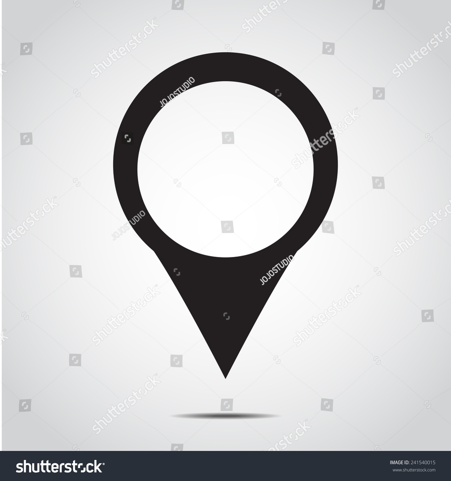 Gps Icon Stock Vector (Royalty Free) 241540015 | Shutterstock