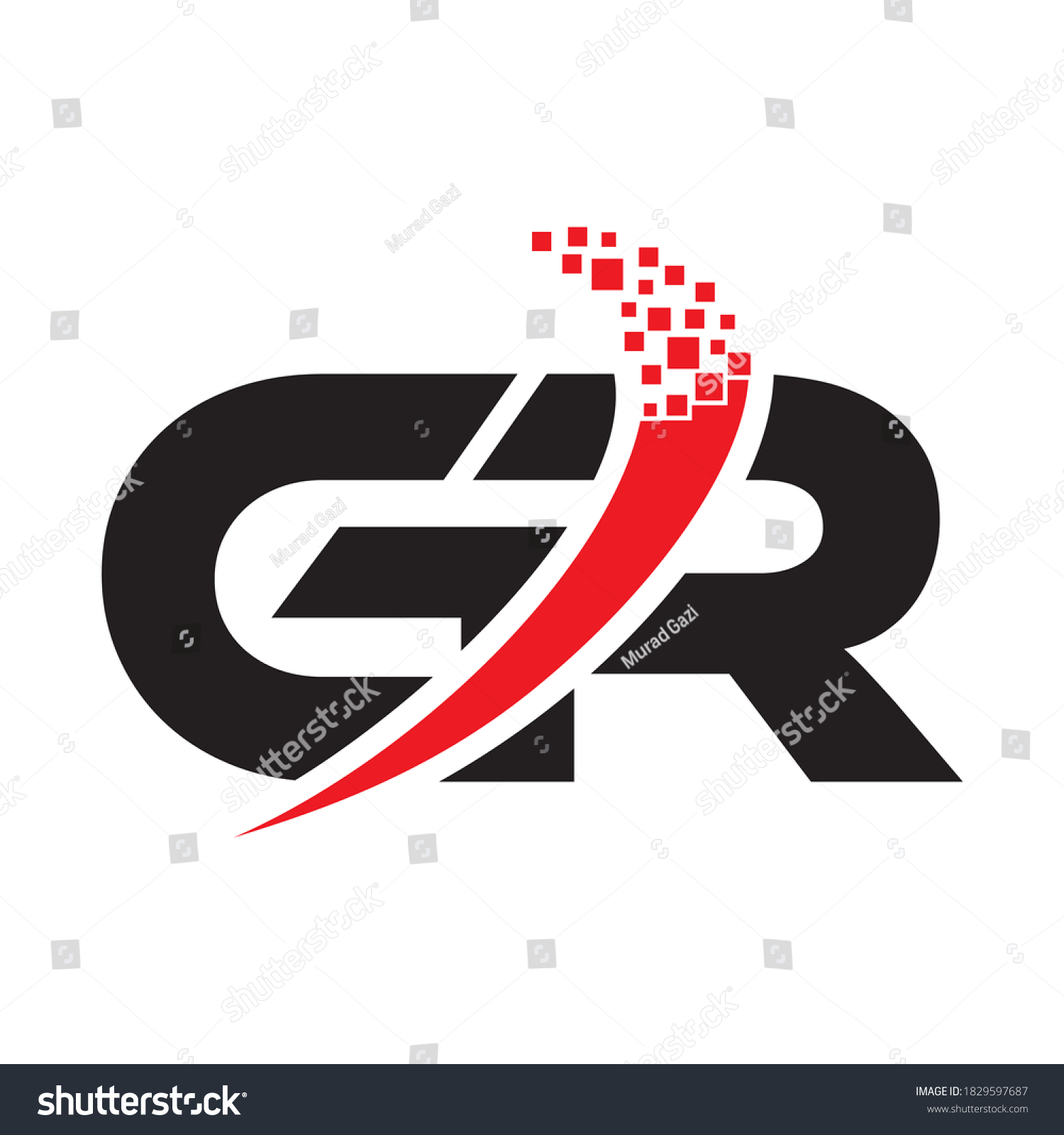 Letter gr logo Images, Stock Photos & Vectors | Shutterstock