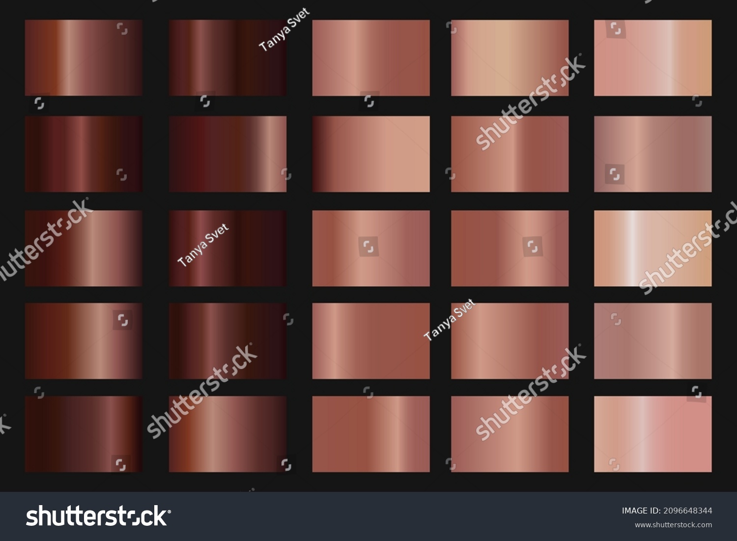 Gradation Backgrounds Vector Set Gradients Collection Stock Vector ...