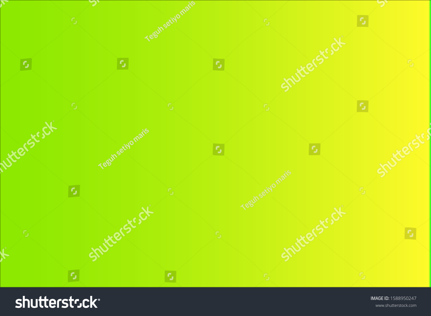 Gradient Background Green Yellow Stock Vector (Royalty Free) 1588950247 ...
