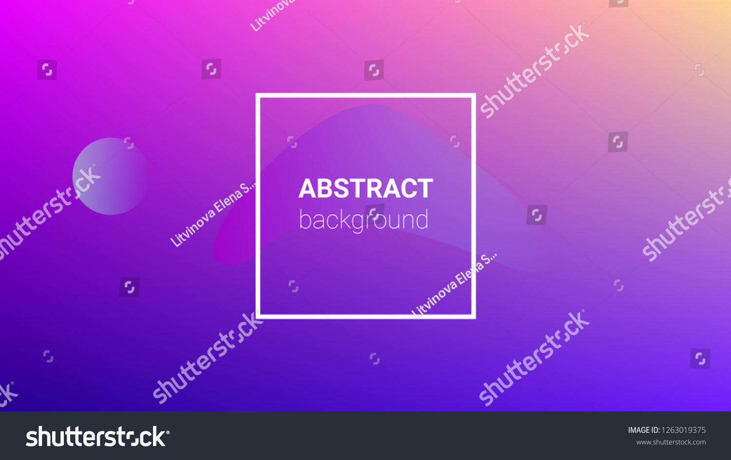 Gradient Background Horizontal Orientation Banner Design: เวกเตอร์สต็อก ...