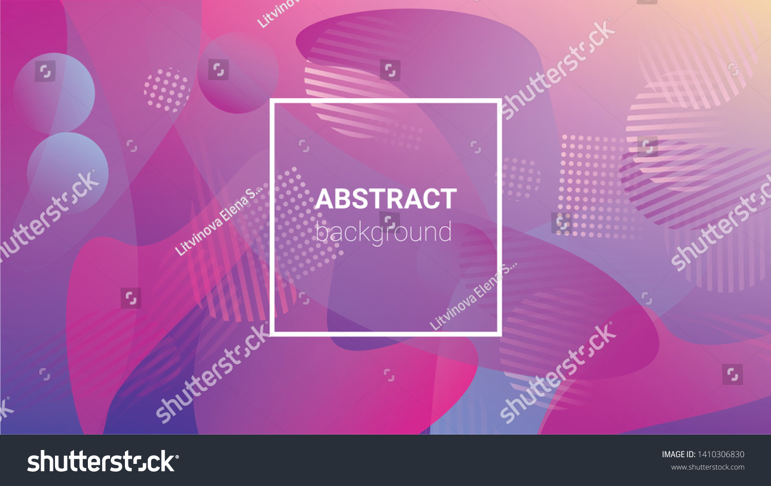 Gradient Background Horizontal Orientation Banner Design: เวกเตอร์สต็อก ...