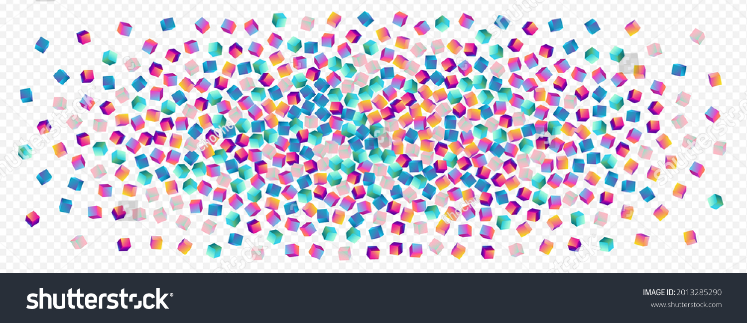 Gradient Brick Vector Panoramic Transparent Background Stock Vector ...