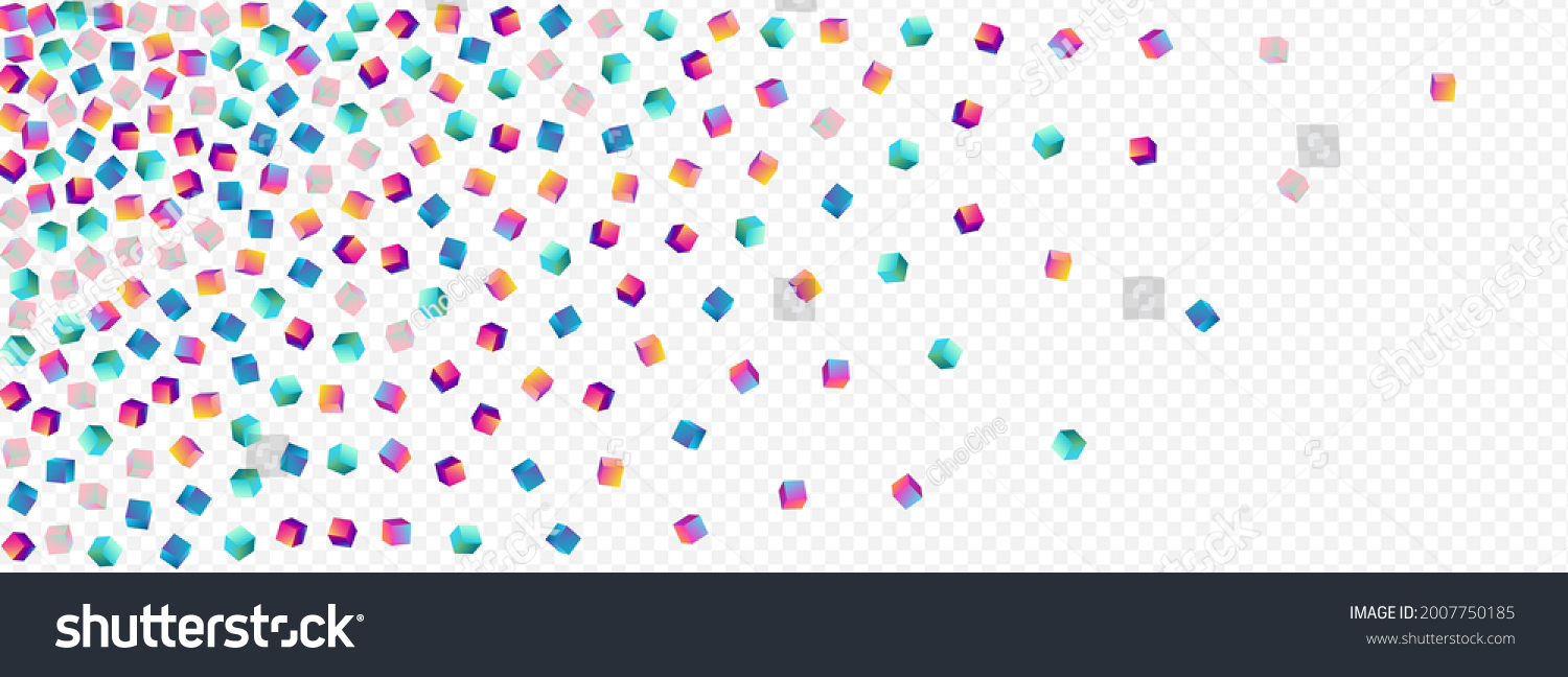 Gradient Element Vector Panoramic Transparent Background Stock Vector ...