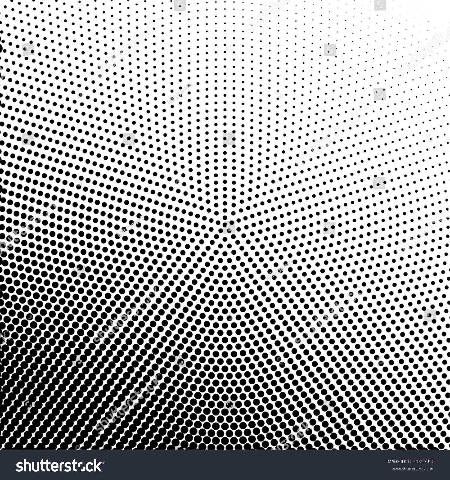 Gradient Halftone Dots Pattern Texture Background Stock Vector (Royalty ...