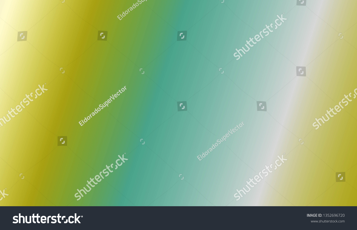 Gradient Teal Background Ad Presentation Card Stock Vector (Royalty ...