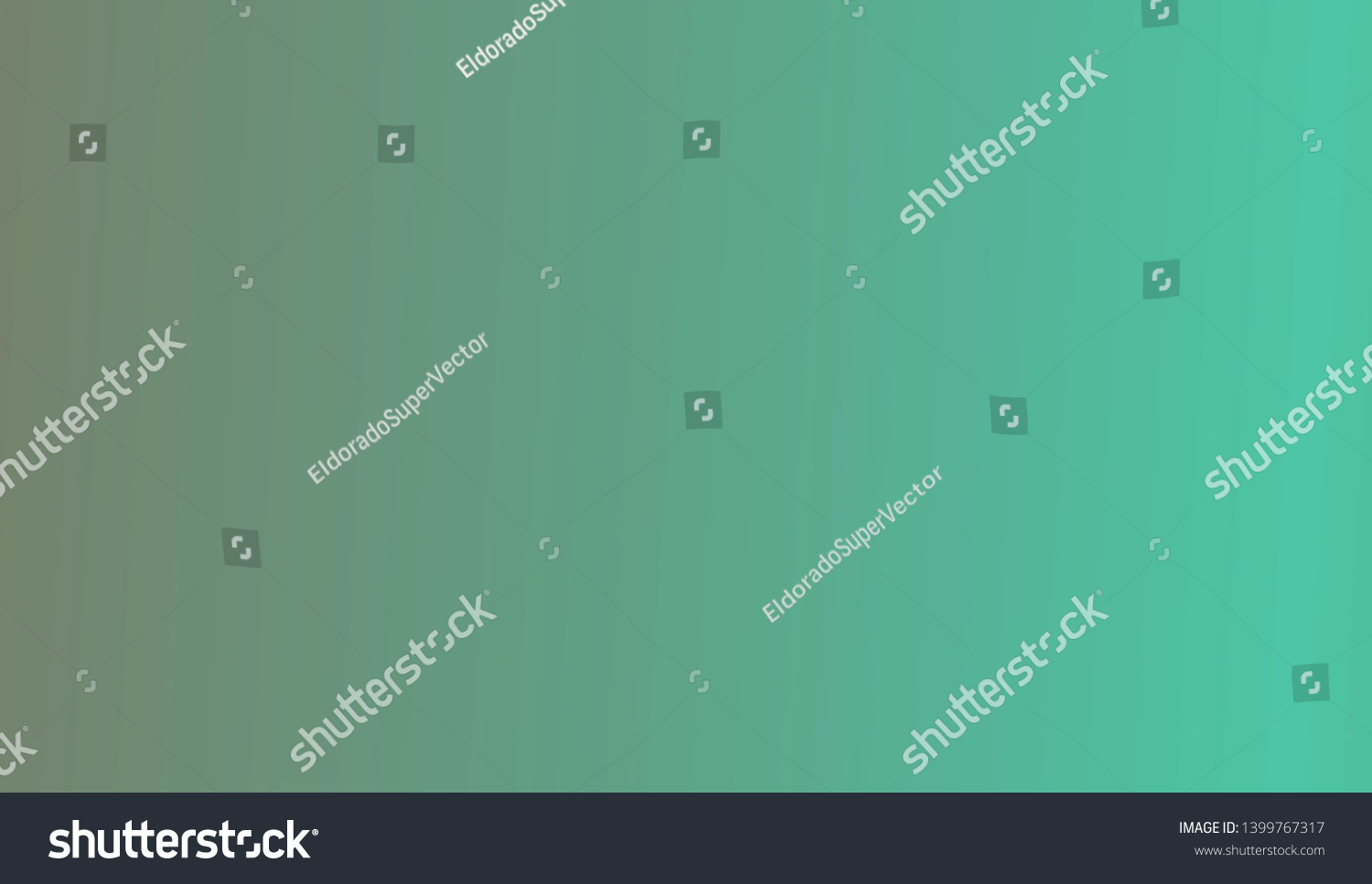 Gradient Teal Background Ad Presentation Card Stock Vector (Royalty ...