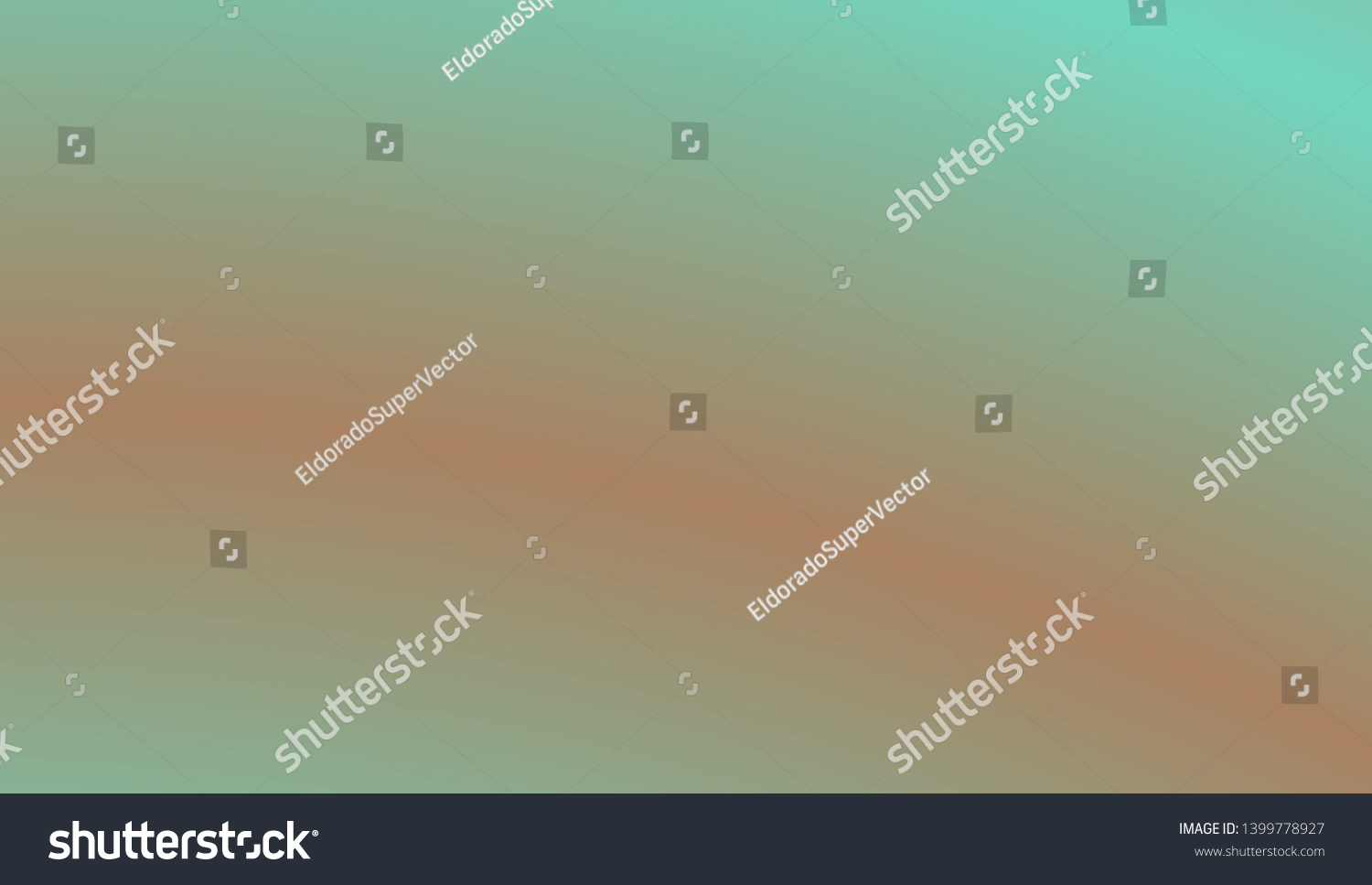 Gradient Teal Background Ad Presentation Card Stock Vector (Royalty ...