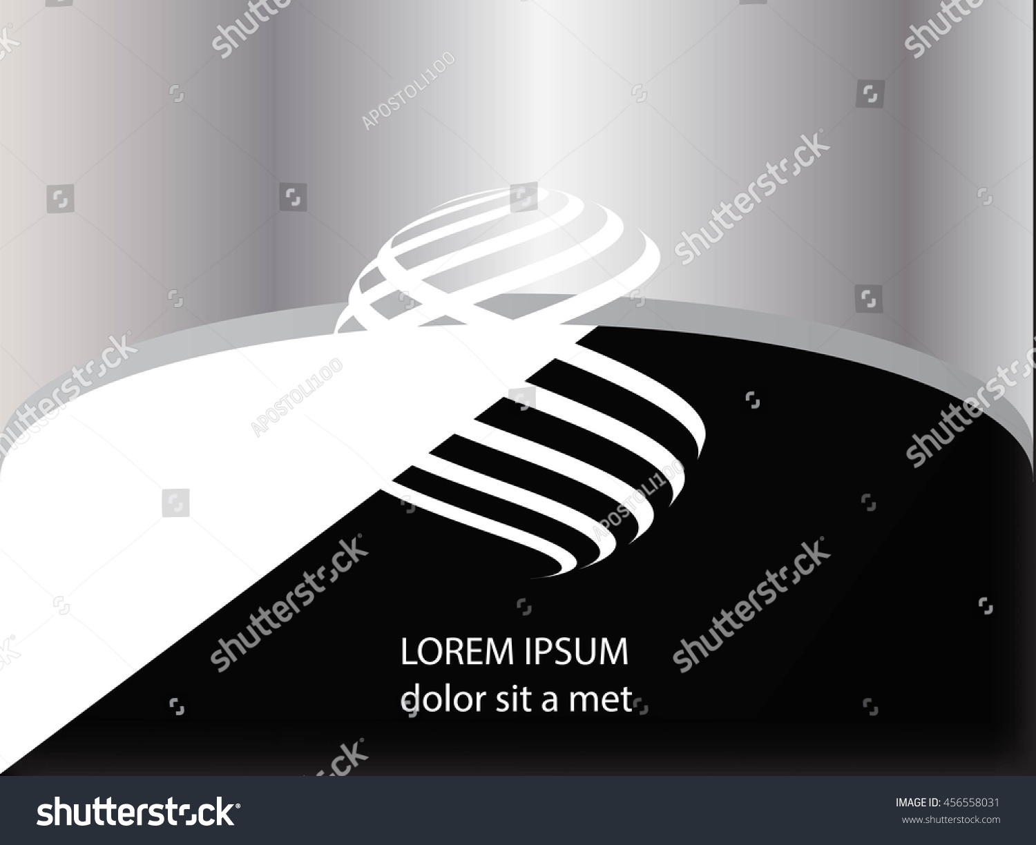 Gradient Texture Background Template Design Vector Stock Vector ...
