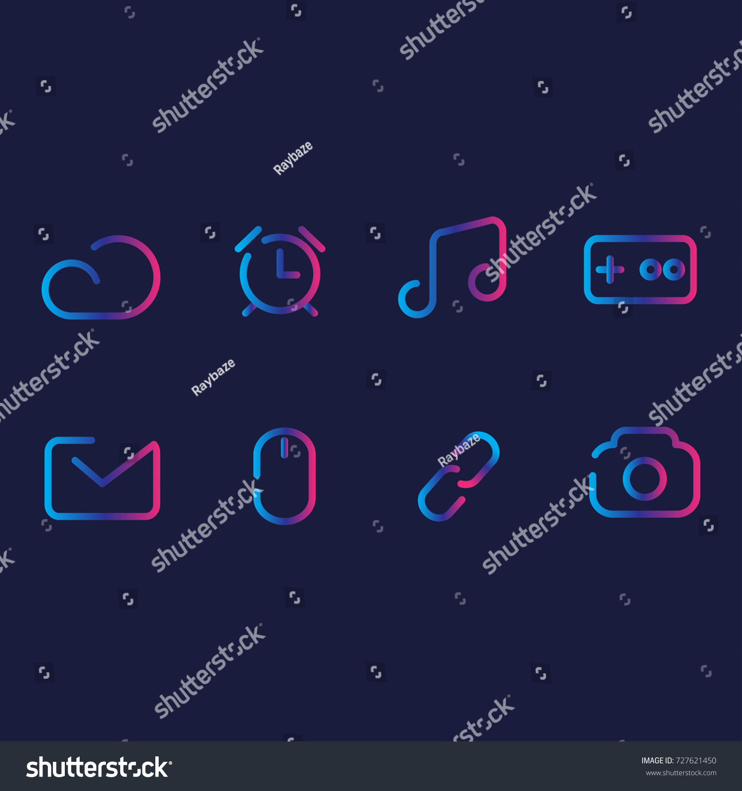 Gradients Icon Stock Vector (Royalty Free) 727621450 | Shutterstock