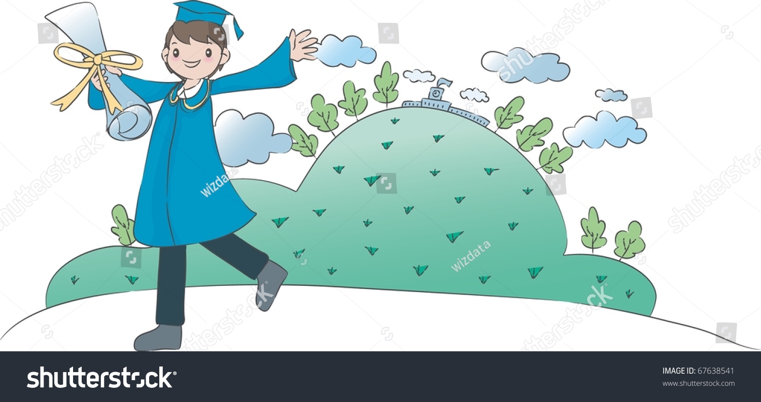 Graduation Story Stock Vector (Royalty Free) 67638541 | Shutterstock