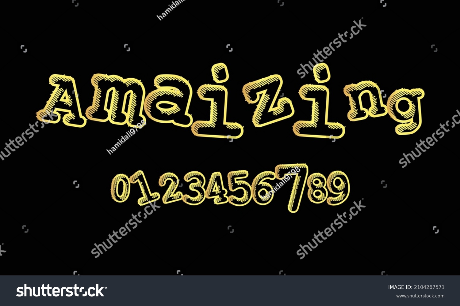 Graffiti Comics Style Font Vector Alphabet Stock Vector (Royalty Free ...