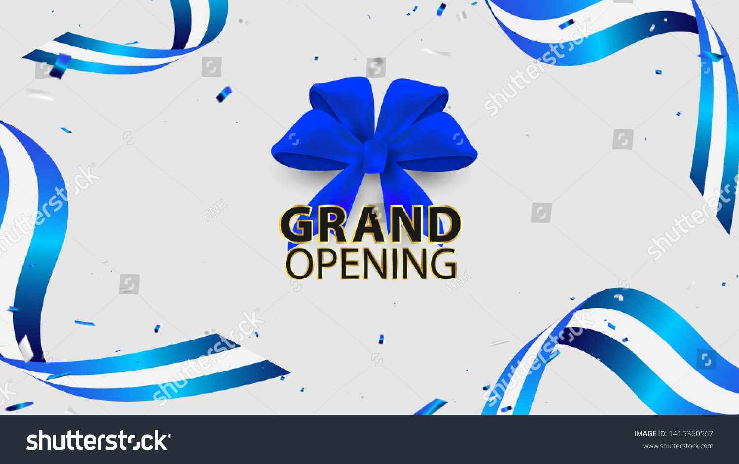 Vektor Stok Grand Opening Event Design Background (Tanpa Royalti ...