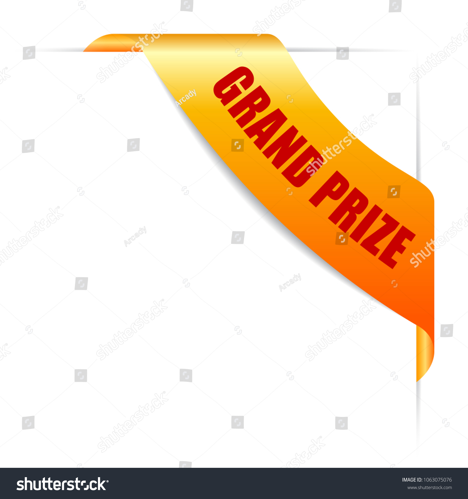 Grand Prize Award Vector Ribbon Illustration Stock Vector (Royalty Free ... Grand Prize Award Vector Ribbon Illustration Stock Vector (Royalty Free ...