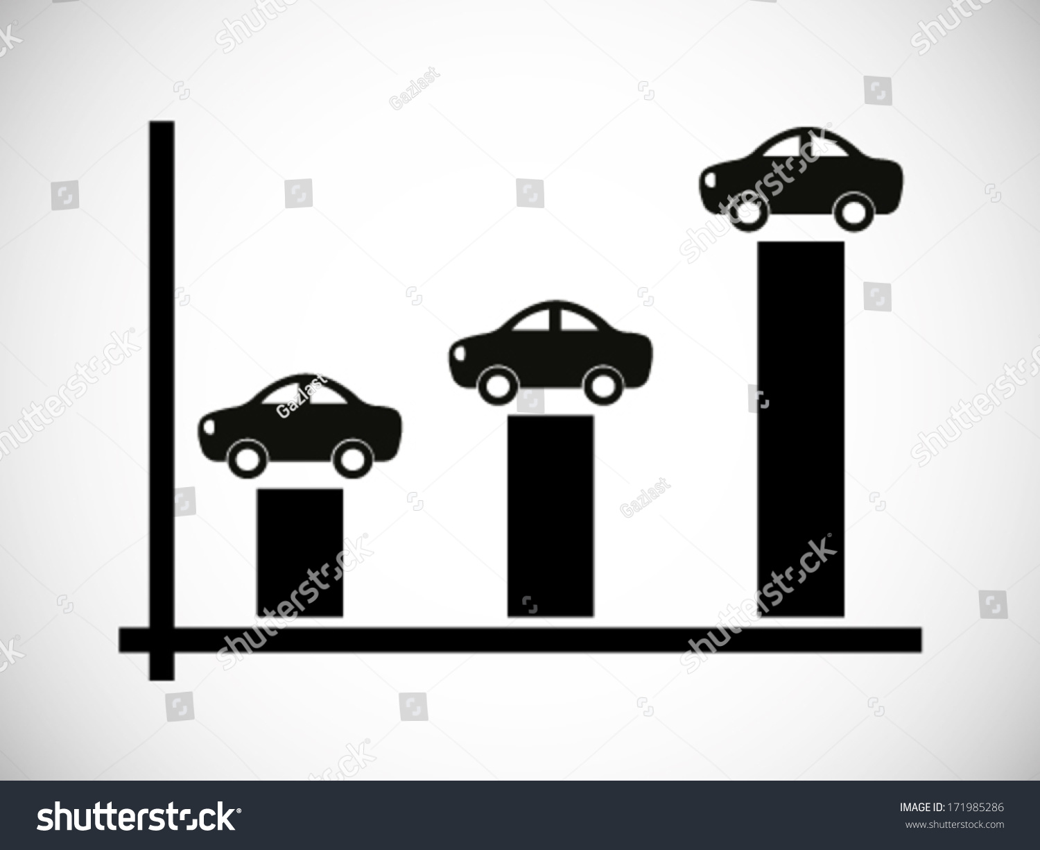 Graph Diagram About Car Stock Vector (Royalty Free) 171985286
