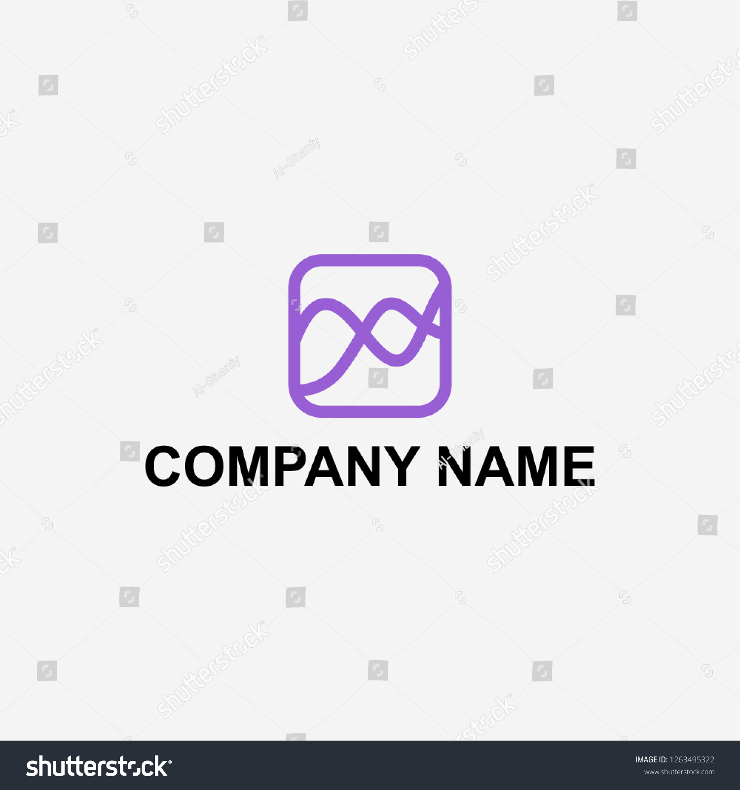 Graph Logo Design: vector de stock (libre de regalías) 1263495322 ...