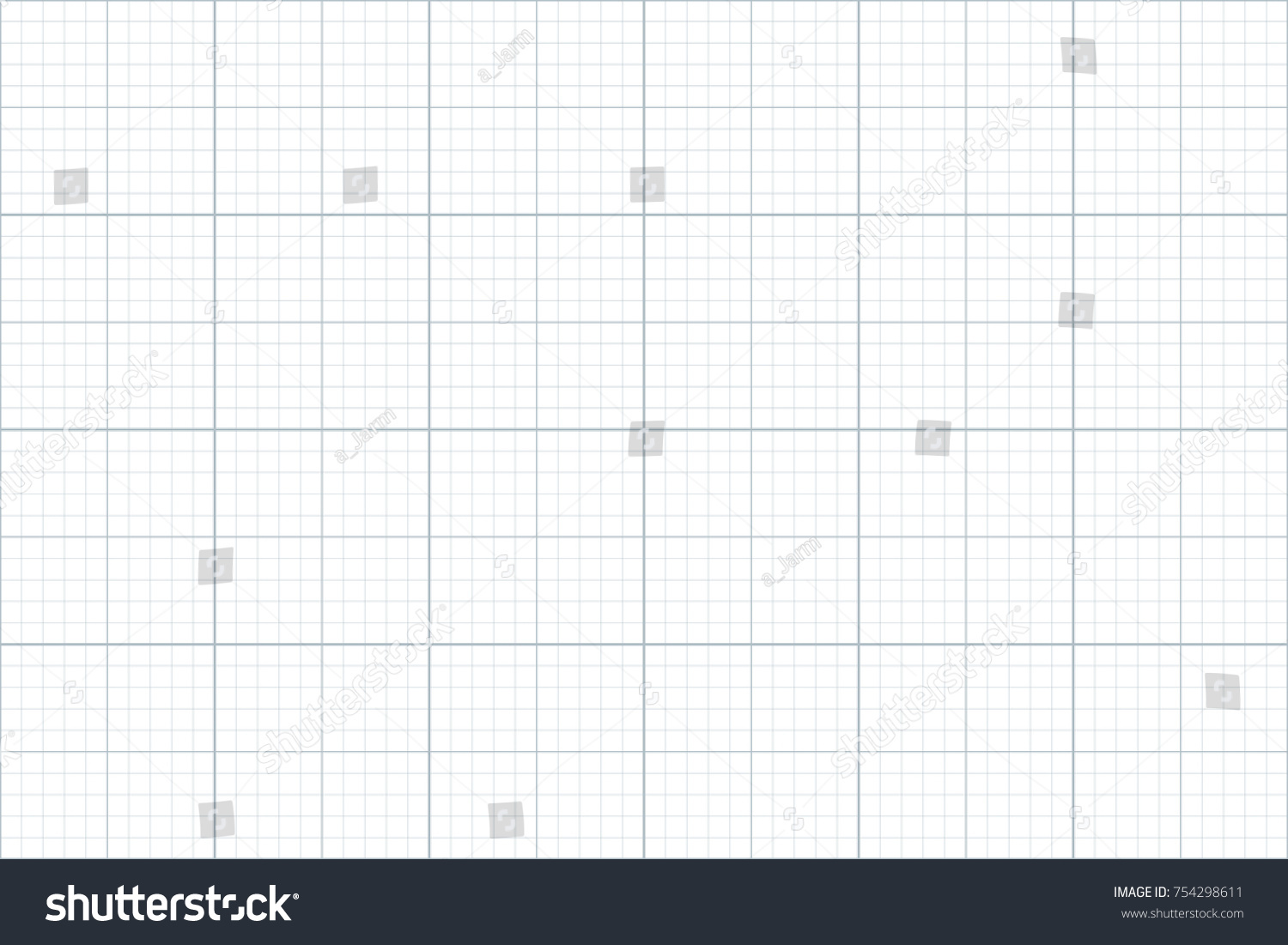 Graph Paper Seamless Pattern Architect Background Stock Vector (Royalty ...