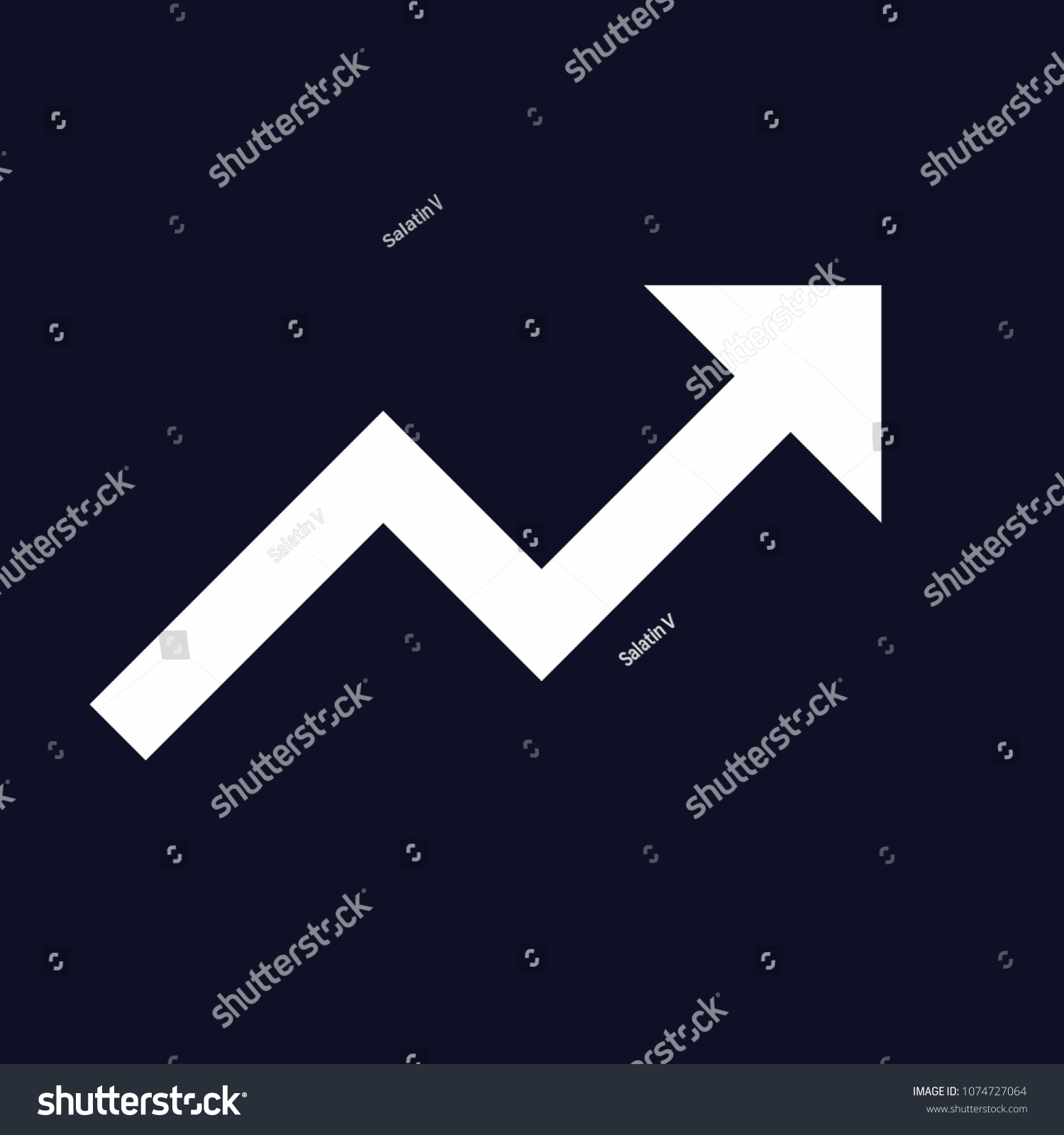 Graph Symbols Icon Stock Vector (Royalty Free) 1074727064