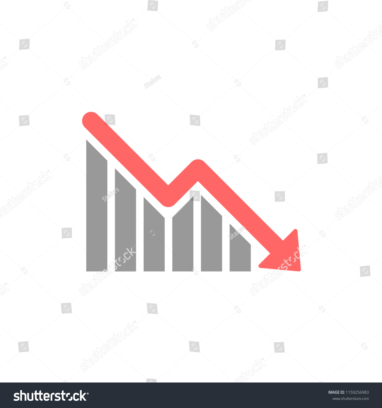 38,318 Graph down icon Images, Stock Photos & Vectors | Shutterstock 38,318 Graph down icon Images, Stock Photos & Vectors | Shutterstock