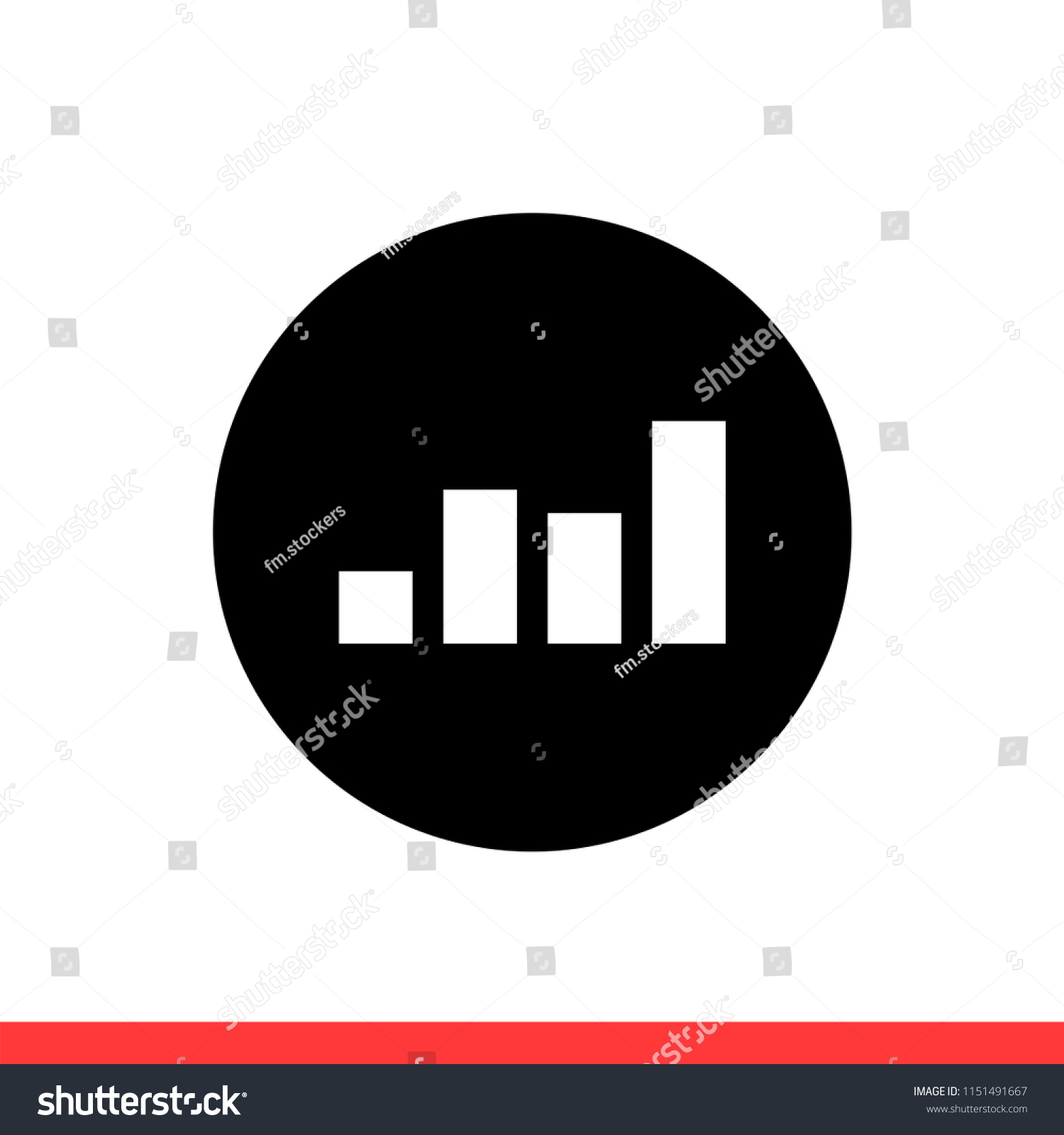 Graph Vector Icon Bar Chart Symbol: เวกเตอร์สต็อก (ปลอดค่าลิขสิทธิ์ ...