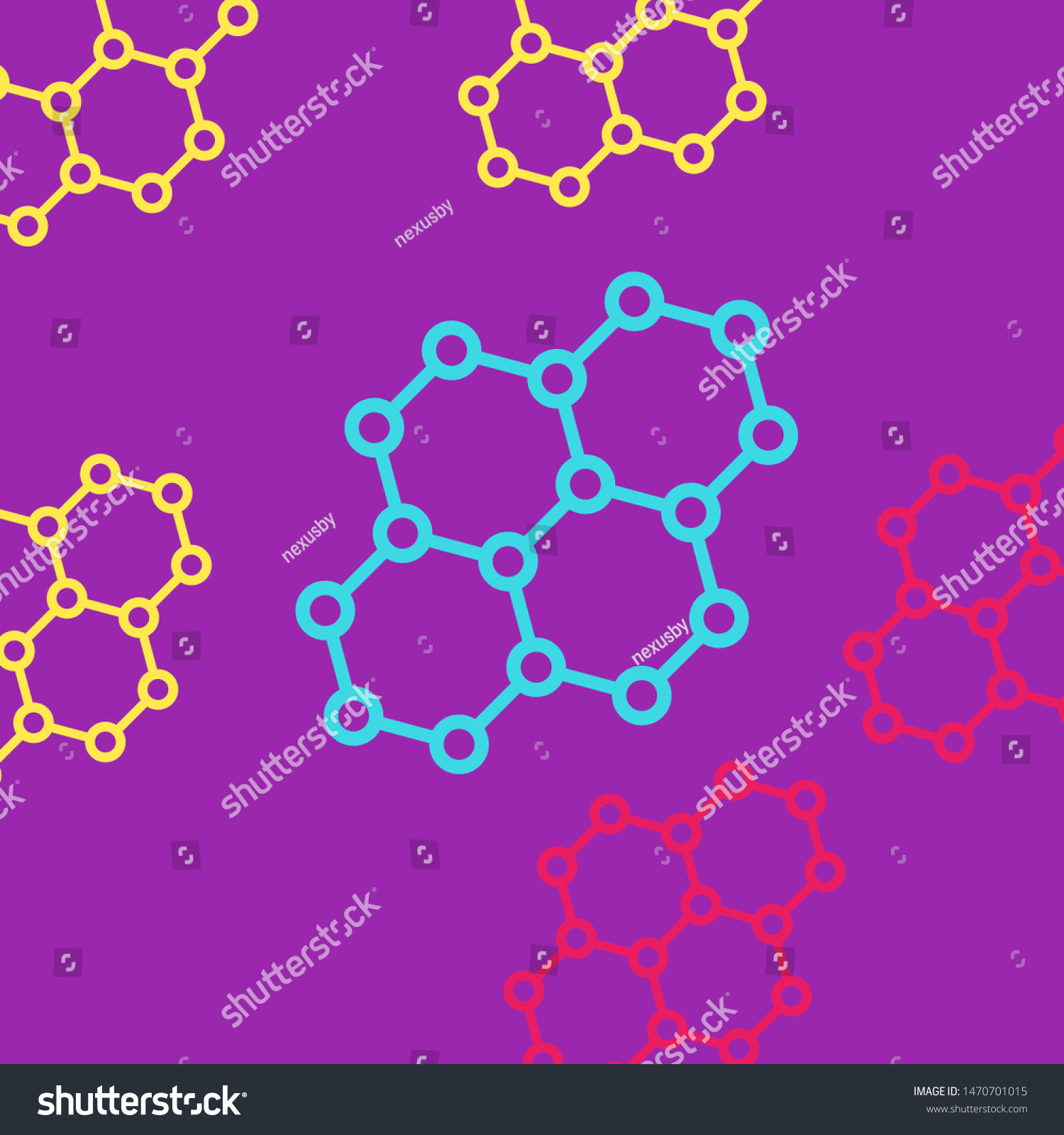 Graphene Carbon Nano Structures Vector Stock Vector (Royalty Free ...