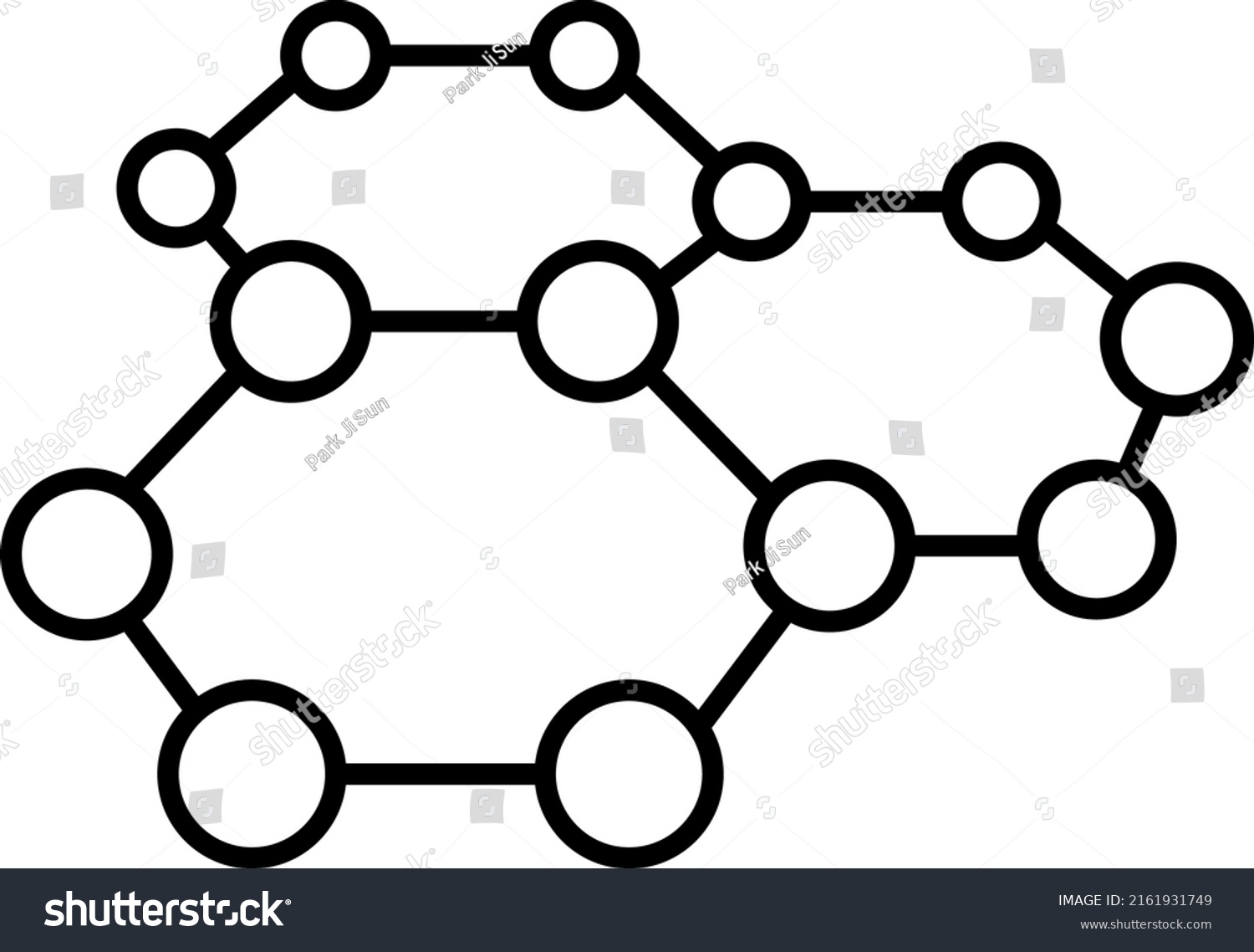 Graphene Technology Glyph Vector Icon Stock Vector (Royalty Free ...