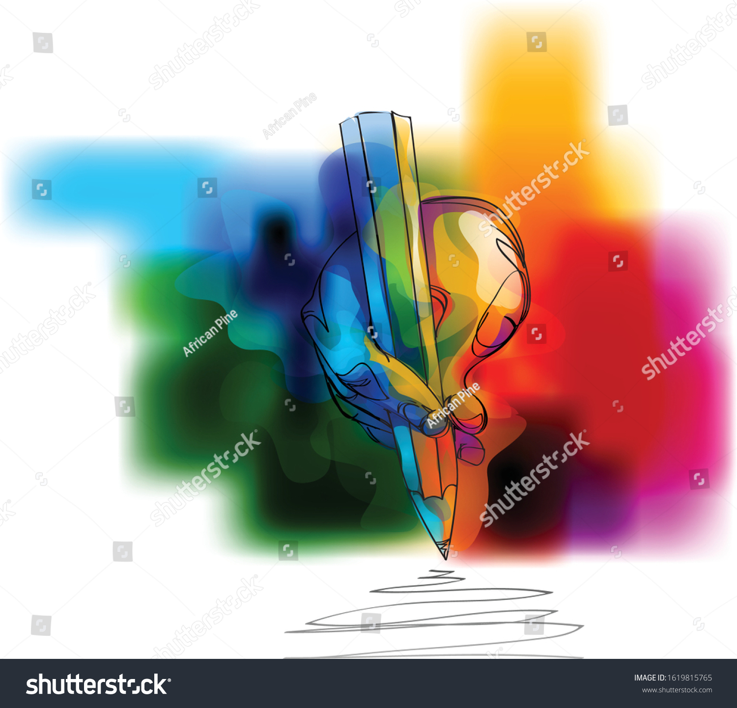 Graphic Design Creative Modern Design Stock Vector (Royalty Free ...