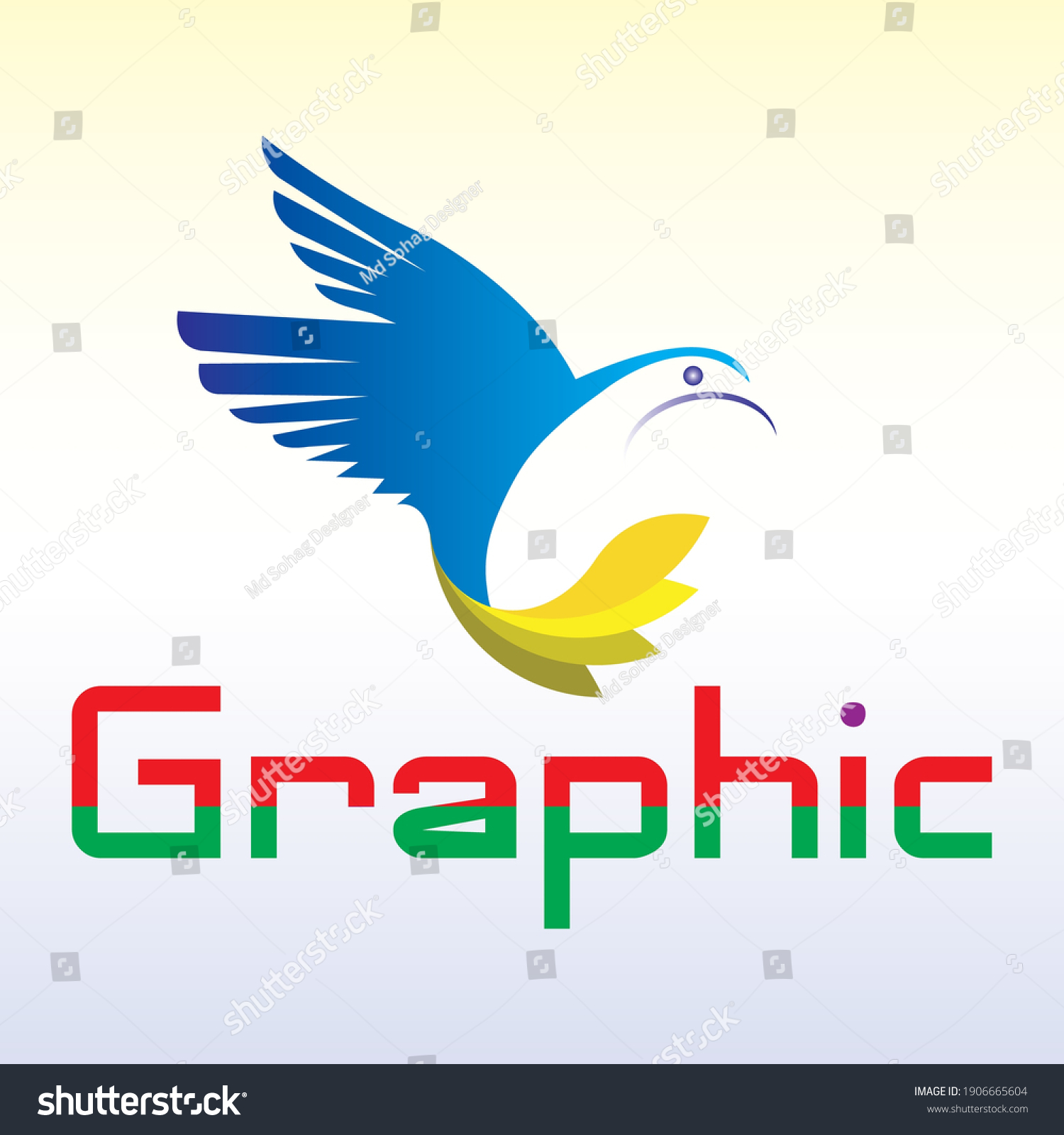 Graphic Design Logo Vector Icon Graphic Stock Vector (Royalty Free ...