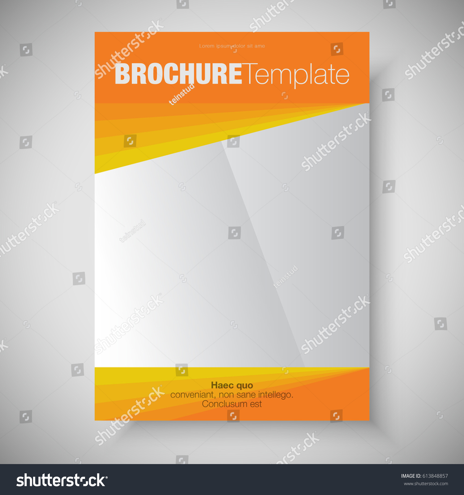 Graphic Template Background Design Stock Vector (Royalty Free ...