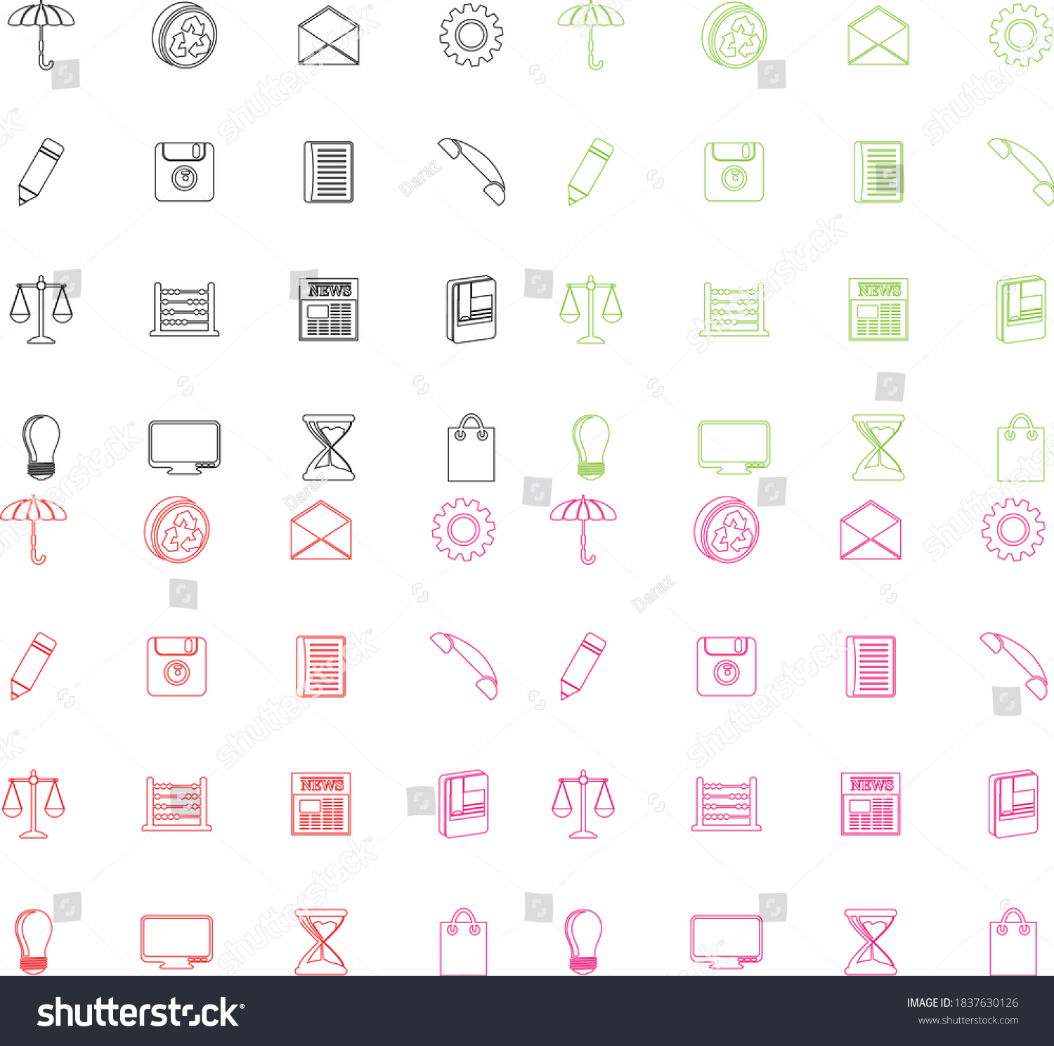 Graphical Icons Vector Signsvector Illustration Stock Vector (Royalty ... Graphical Icons Vector Signsvector Illustration Stock Vector (Royalty ...